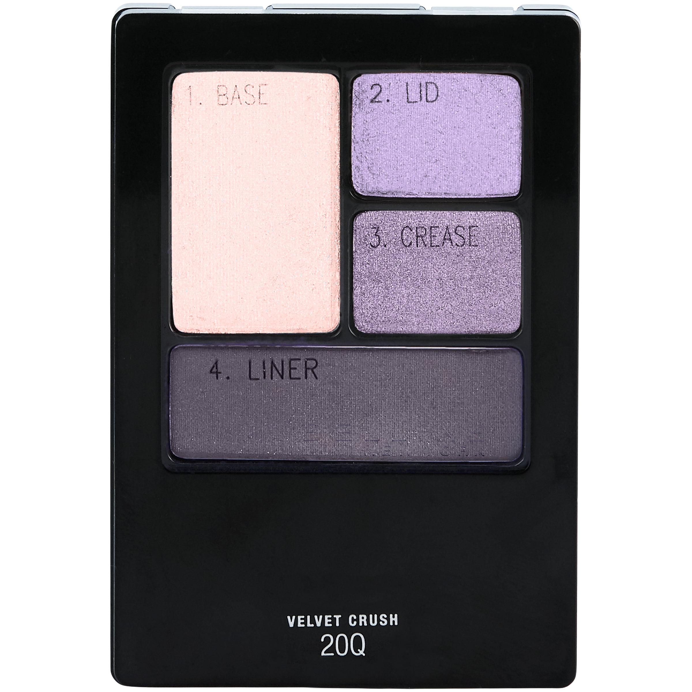 Maybelline Expert Wear Eyeshadow Quads, Velvet Crush, Long-Lasting ...
