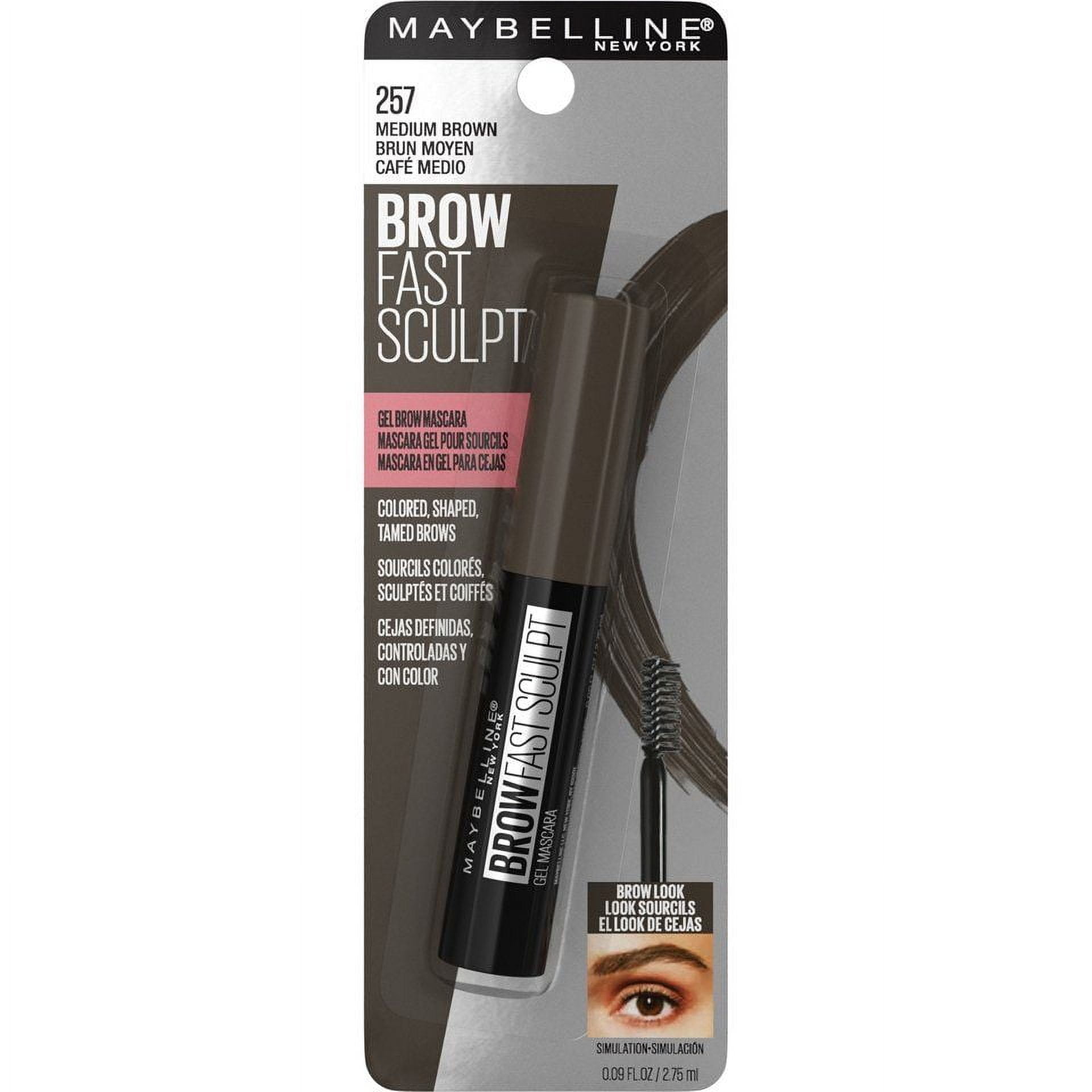 Maybelline Eyebrow Fast Sculpt Medium Brown - Each Package May Vary ...