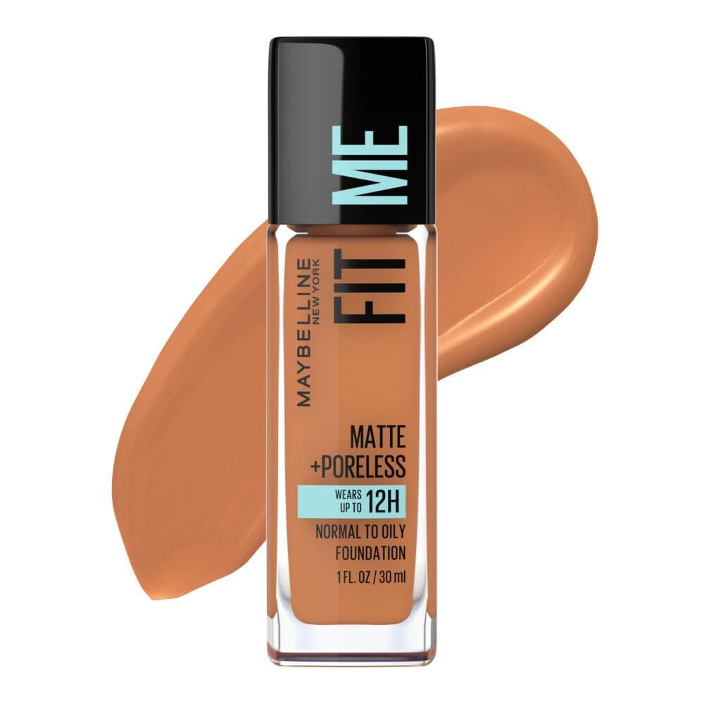 Maybelline Fit Me Matte + Poreless Liquid Foundation 338 Spicy Brown 1. ...
