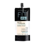 Maybelline Fit Me Matte Poreless Foundation, Normal to Oily Skin, Clay ...