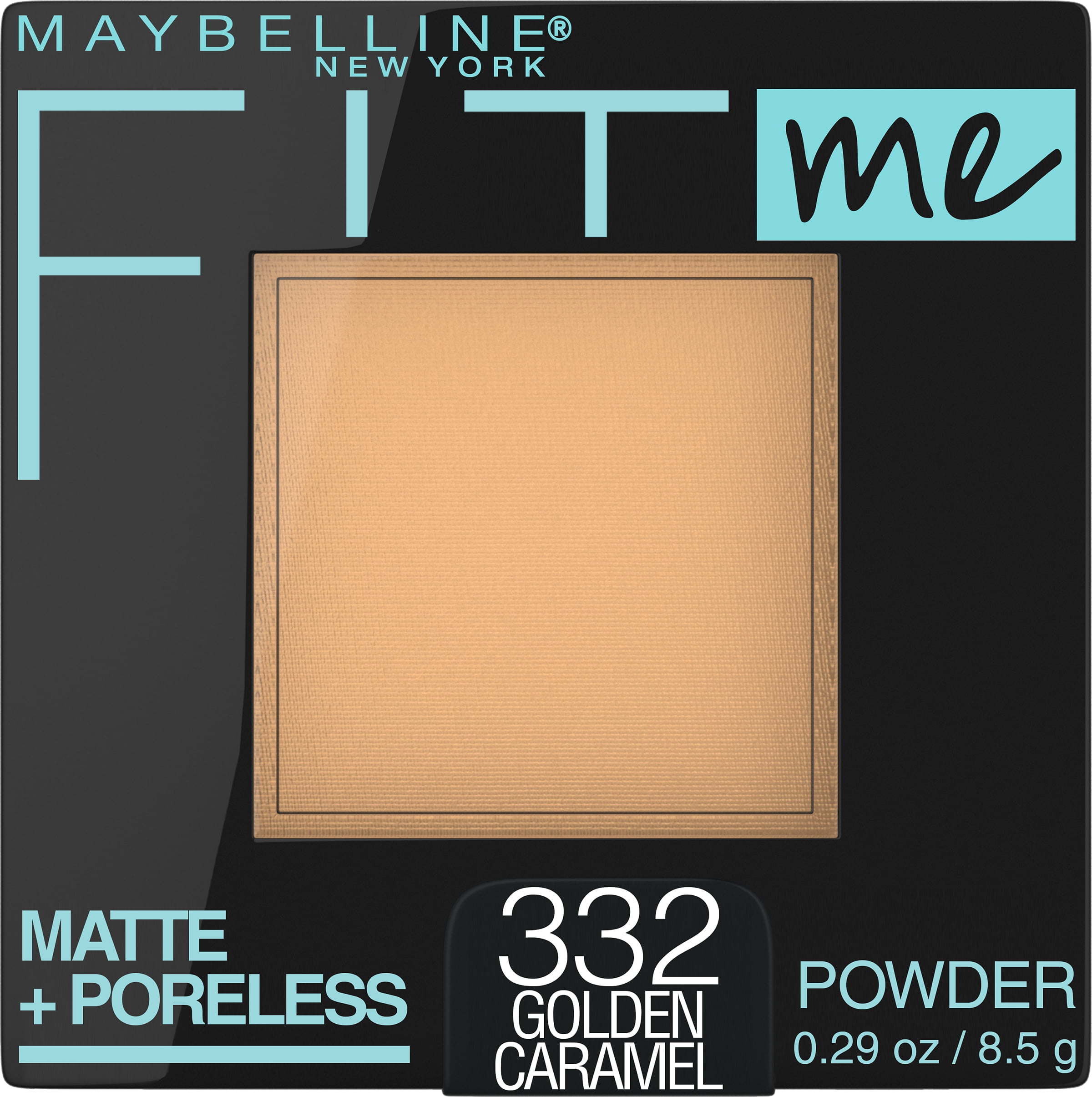 Maybelline Fit Me Matte Poreless Pressed Face Powder Makeup, Golden ...