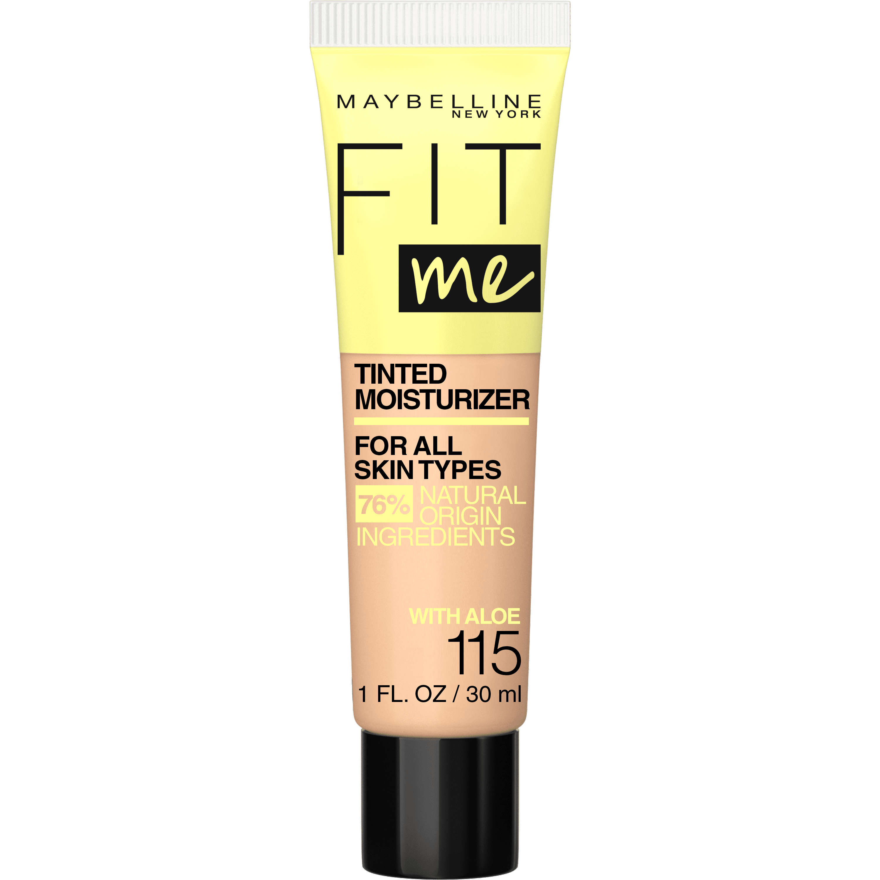 Maybelline, Fit Me Tinted Moisturizer, Natural Coverage, 115, 1 fl oz ...