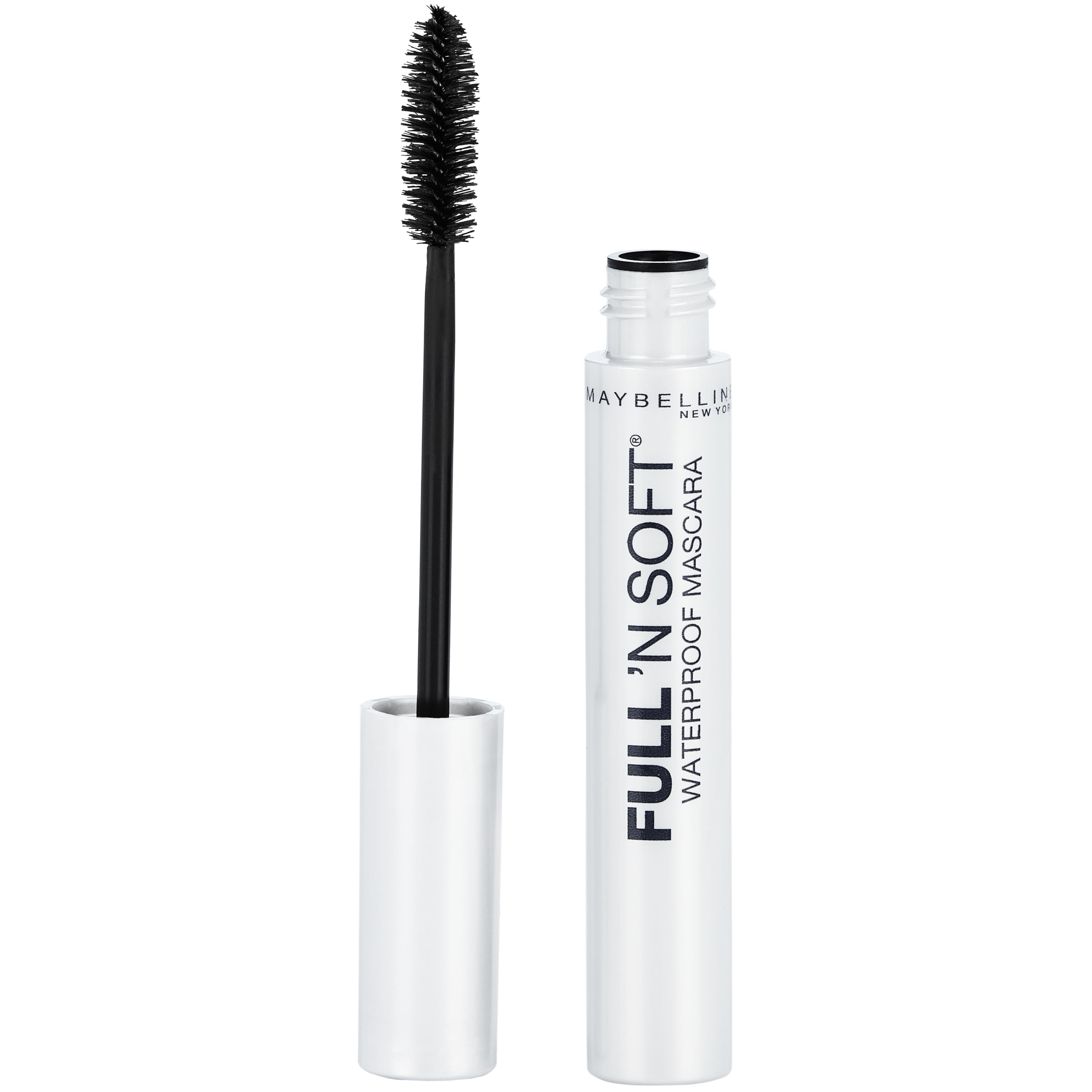 Maybelline Full N Soft Waterproof Mascara Very Black, Enriched with ...