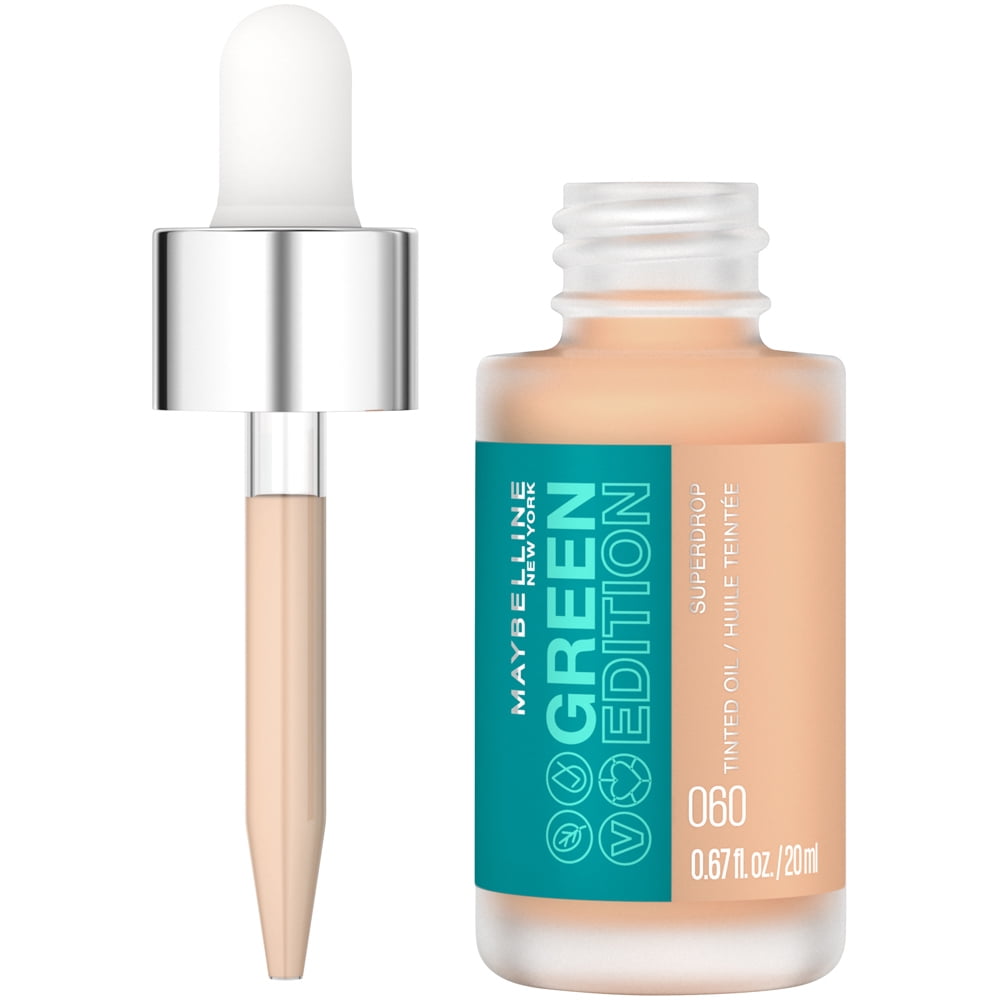 Maybelline Green Edition Tinted Oil Makeup, 60, 0.67 fl oz - Walmart.com
