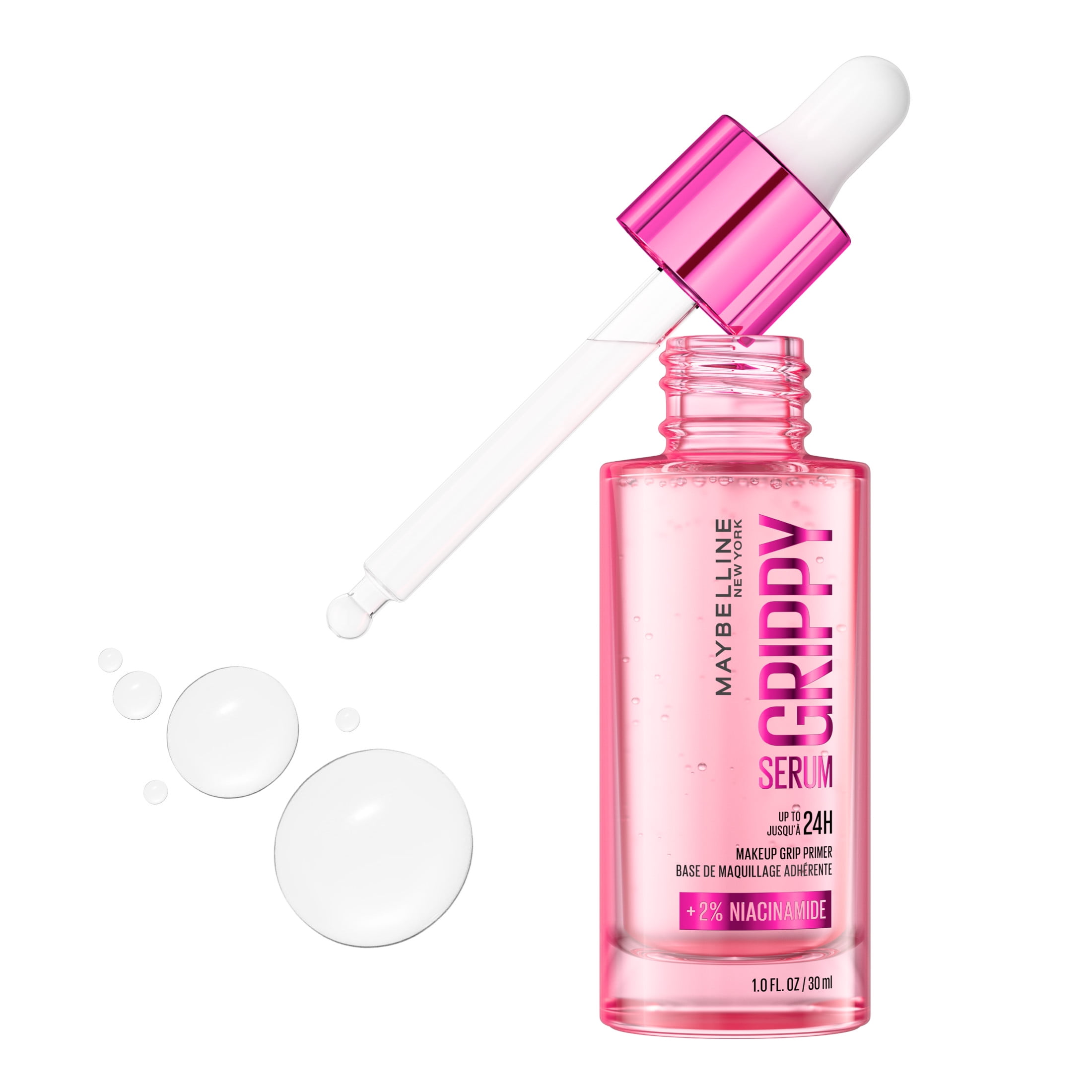 Maybelline Water-Based Makeup Grip Primer with 2% Niacinamide, 24H ...