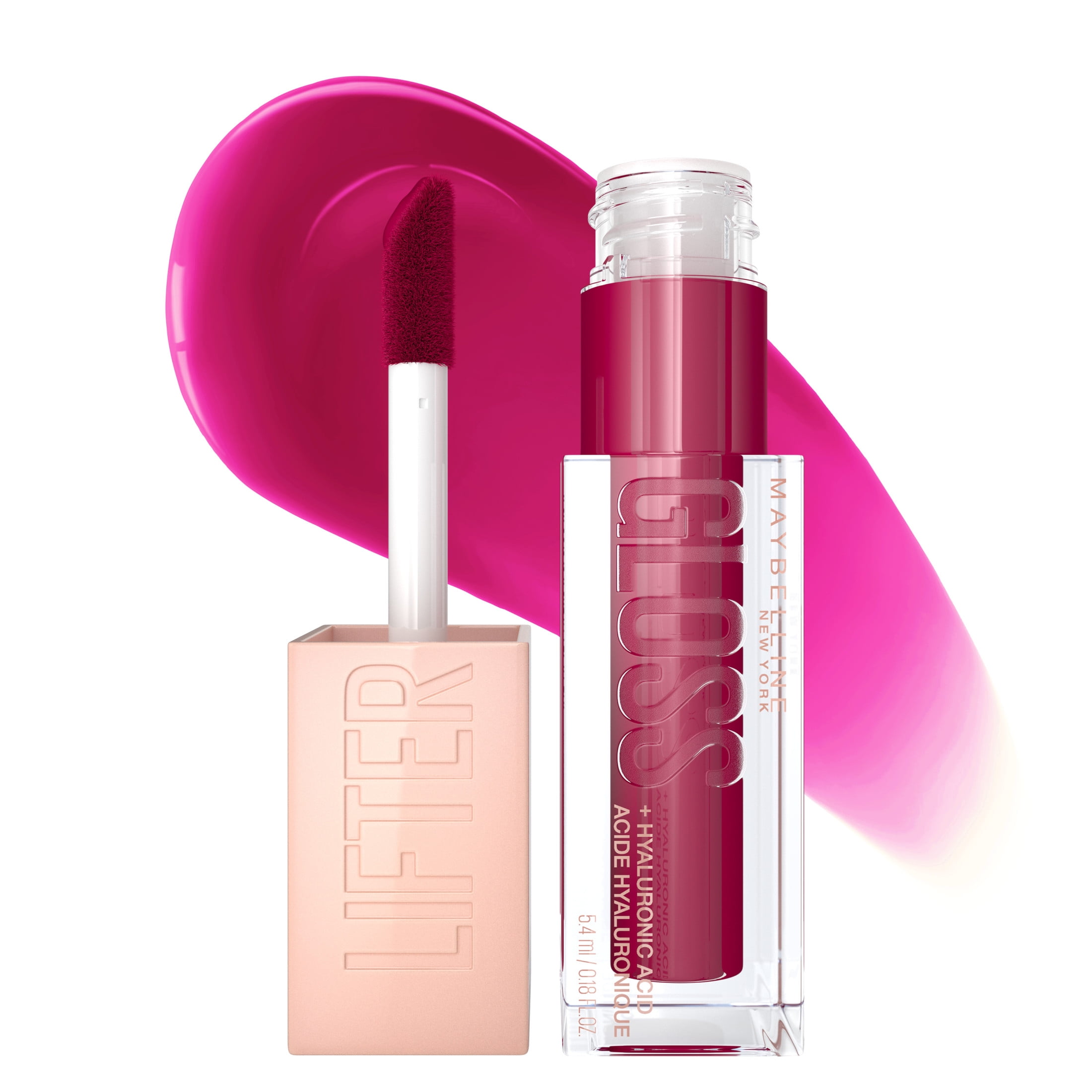 Maybelline Lifter Lip Gloss with Hyaluronic Acid, 025 Taffy - Walmart.com