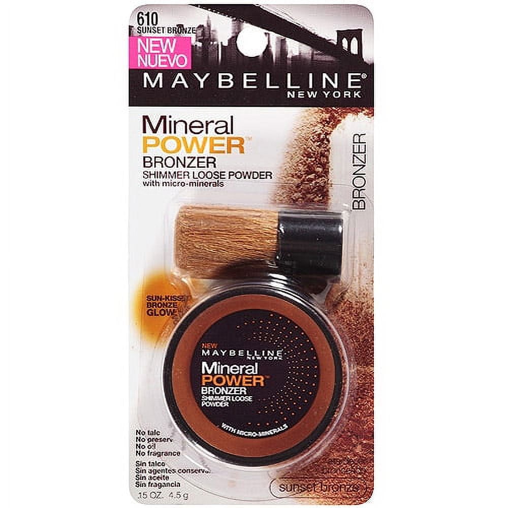 Maybelline Mineral Power Bronzer Shimmer Loose Powder - Walmart.com