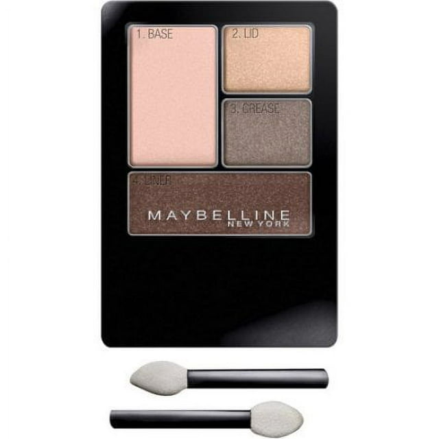 Maybelline New York Expert Wear Eye Shadow Quads, Sandstone Shimmer ...