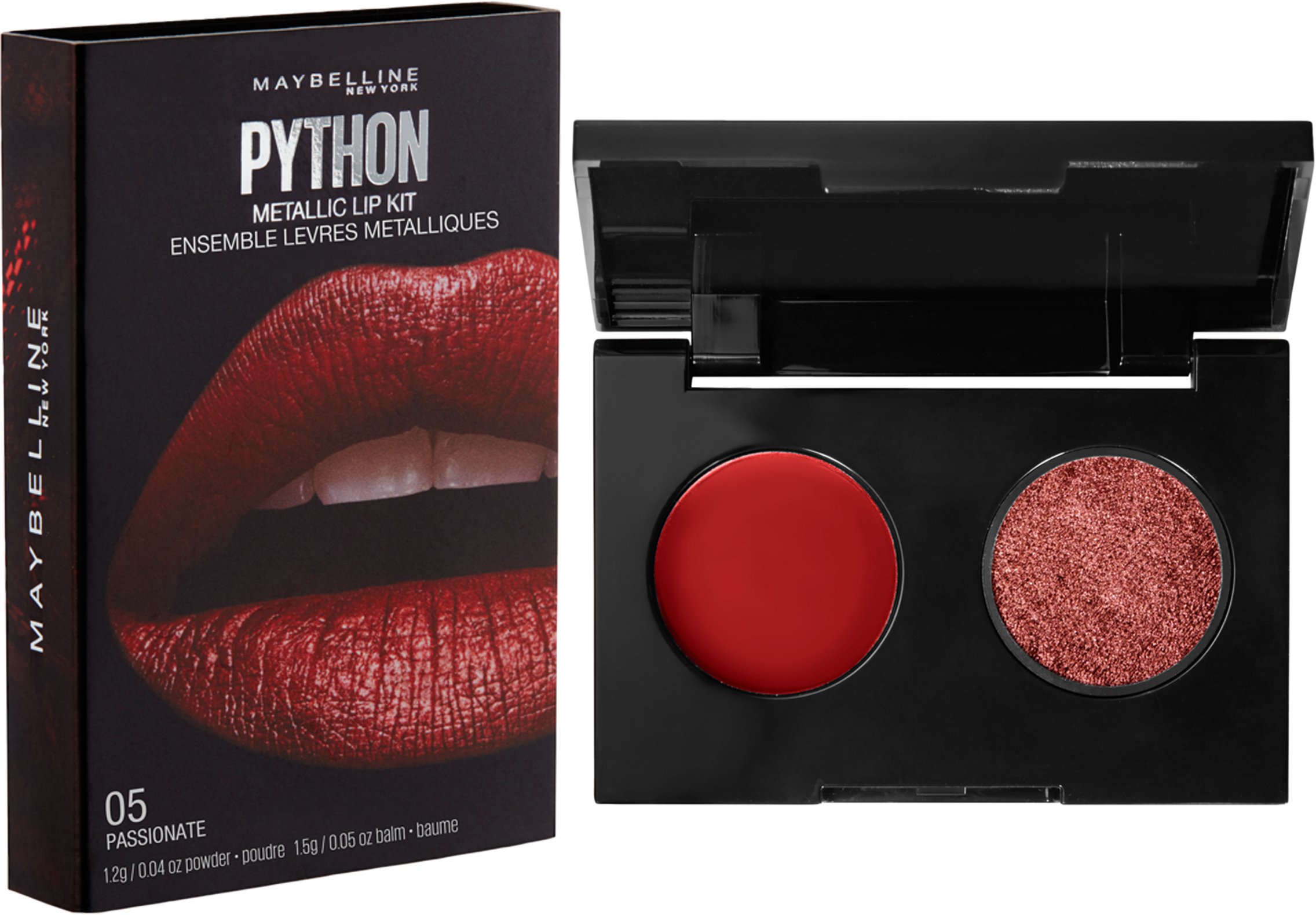 Maybelline New York Lip Studio Python Metallic Lip Makeup Kit ...