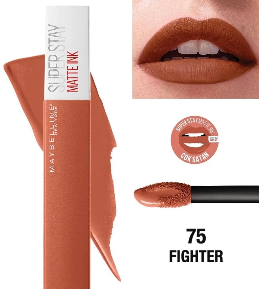 Maybelline New York Super Stay Matte Ink Liquid Matte Lipstick - 75 ...