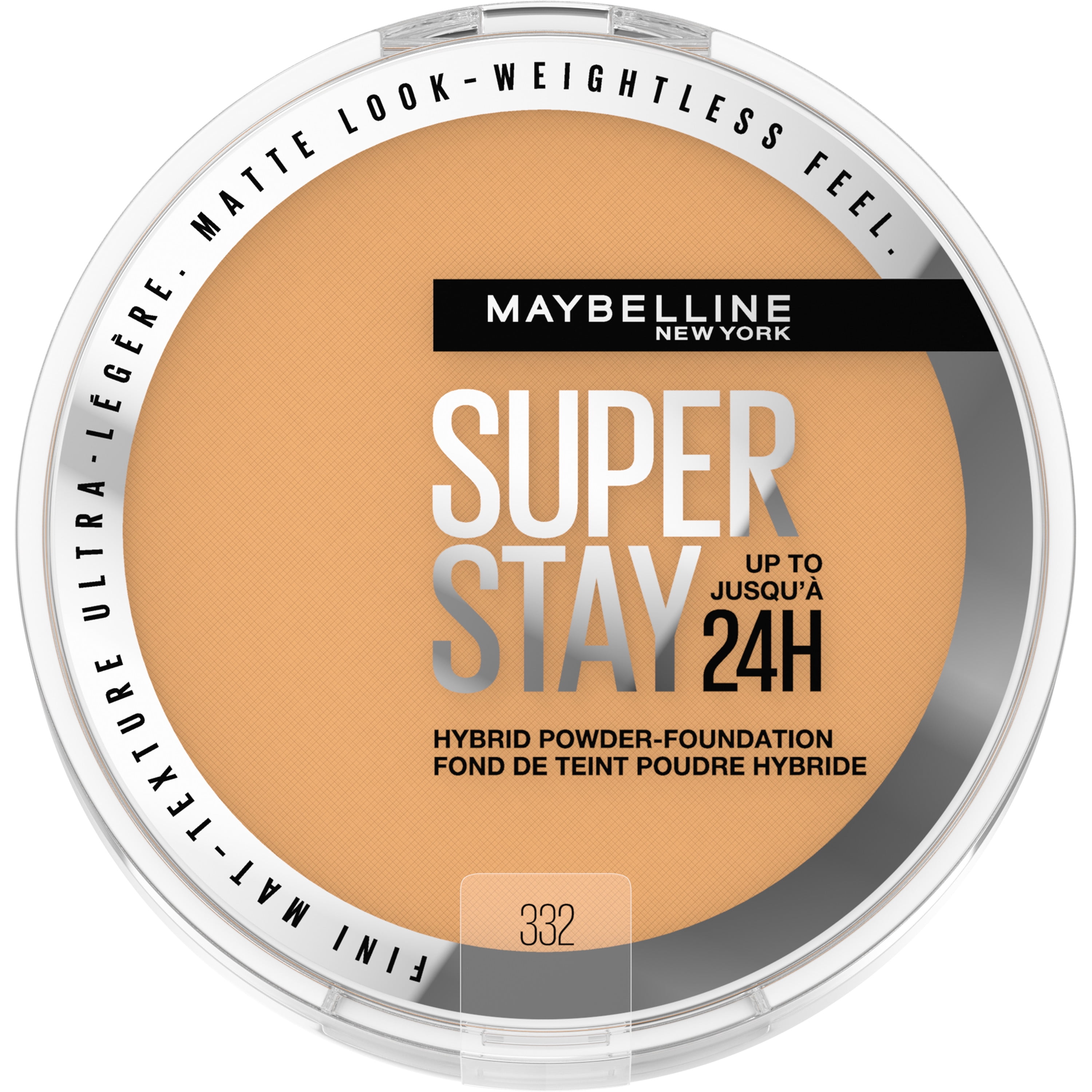 Maybelline Super Stay Powder Foundation Makeup, Soft Matte Finish, 332 ...