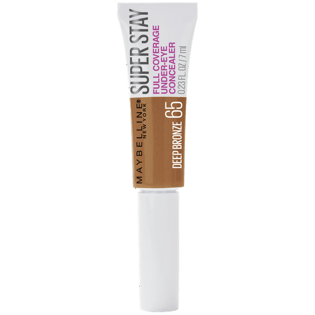 Maybelline Super Stay Under Eye Concealer Liquid, Deep Bronze 65, 0.23 ...