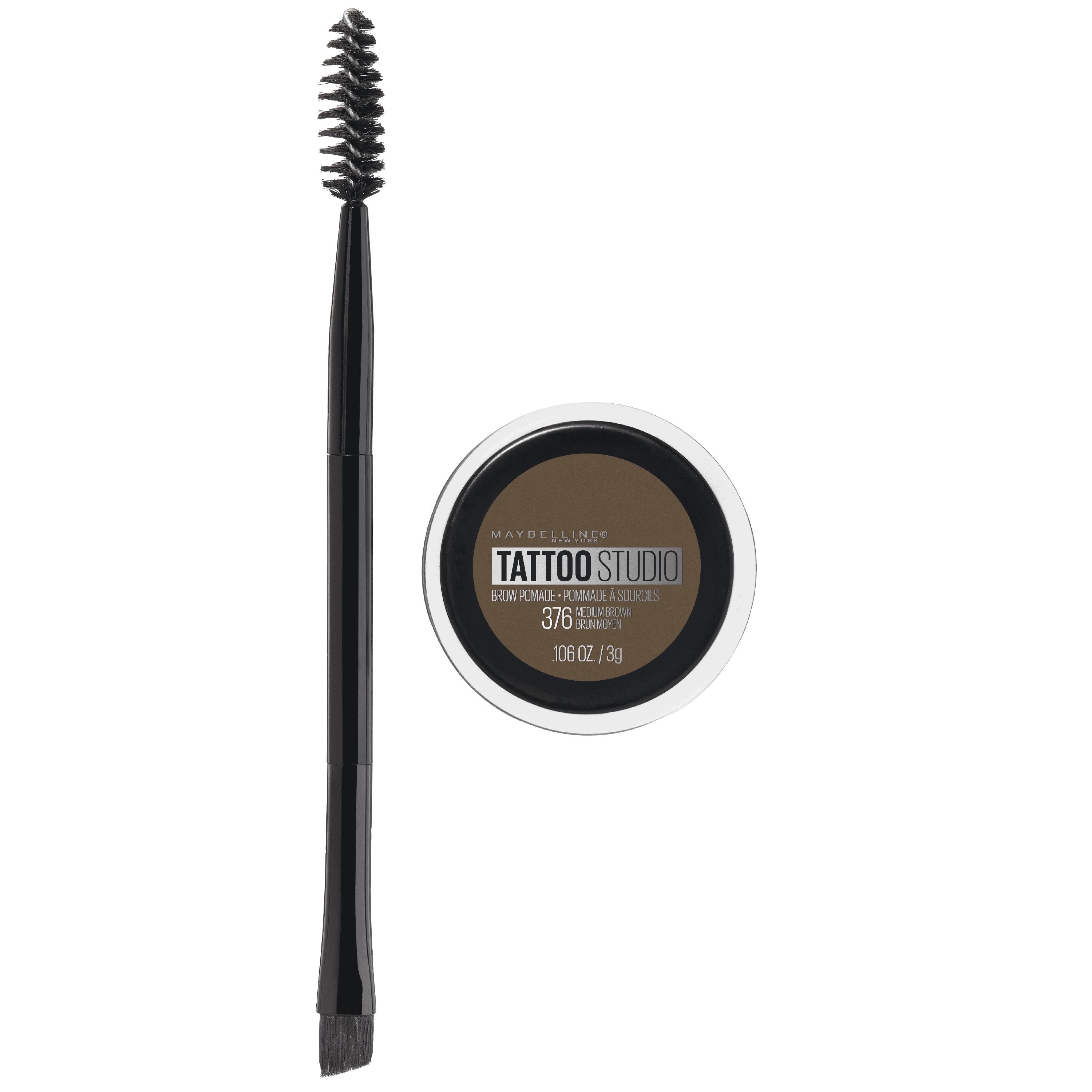 Maybelline Tattoo Studio Brow Pomade Long Lasting, Buildable, Eyebrow ...
