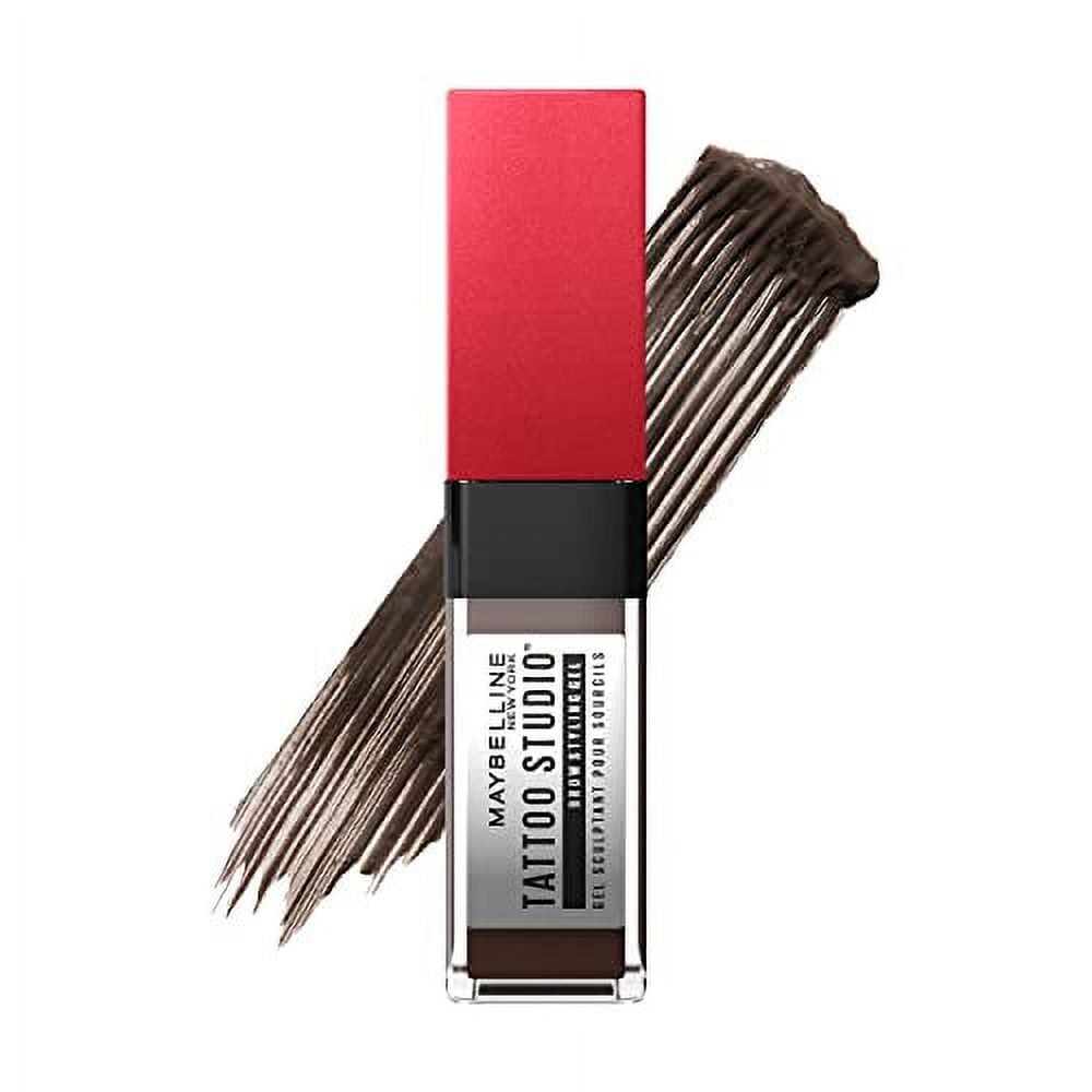 Maybelline Tattoo Studio Brow Styling Gel, Waterproof Eyebrow Make Up ...
