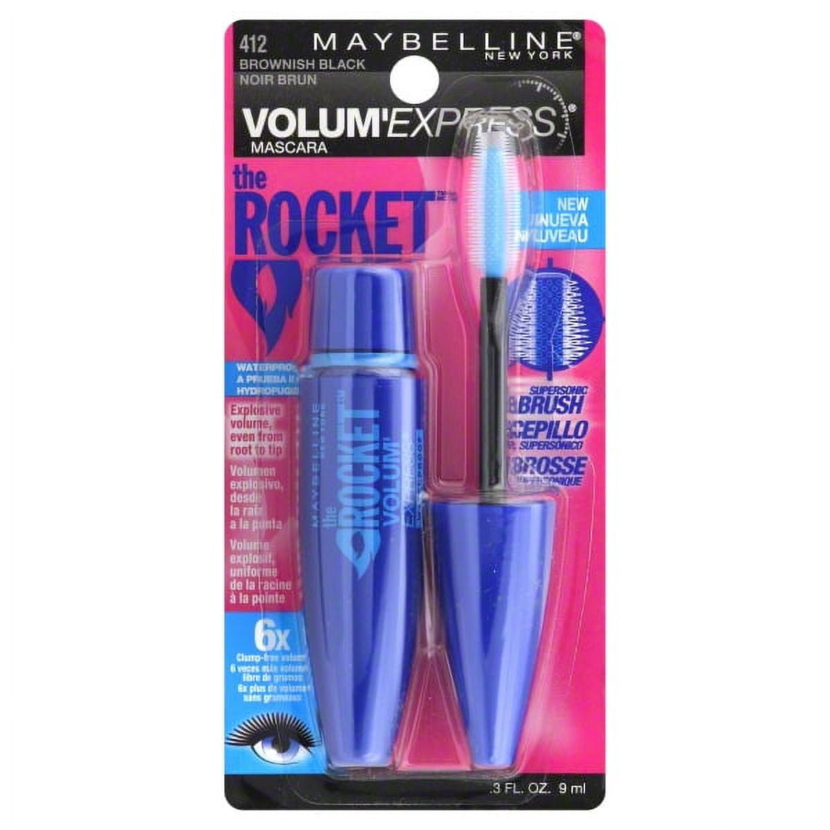Maybelline The Rocket Volum' Express Waterproof Mascara, 0.3 fl oz ...