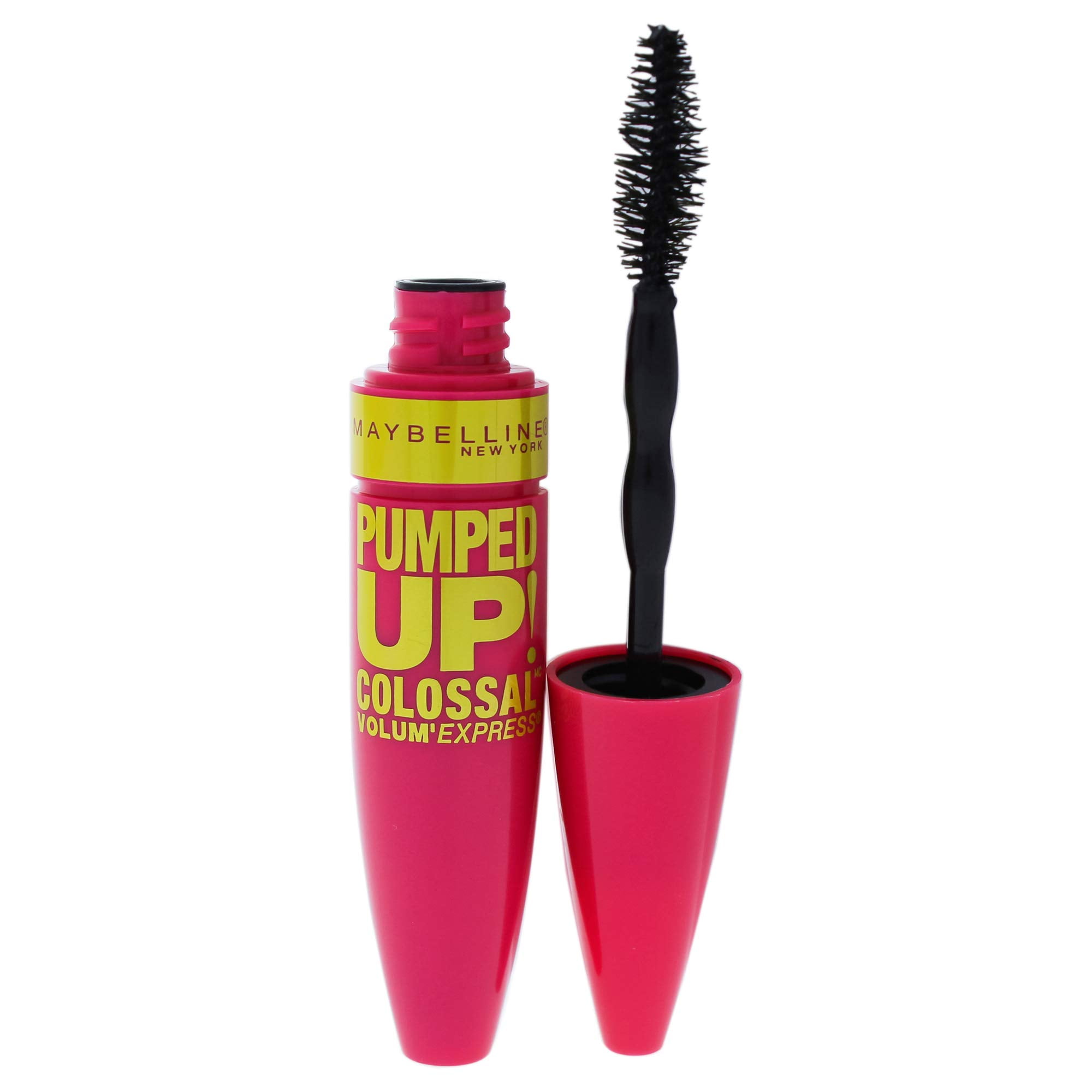 Maybelline Volum' Express Pumped Up Colossal Mascara, Washable Formula ...