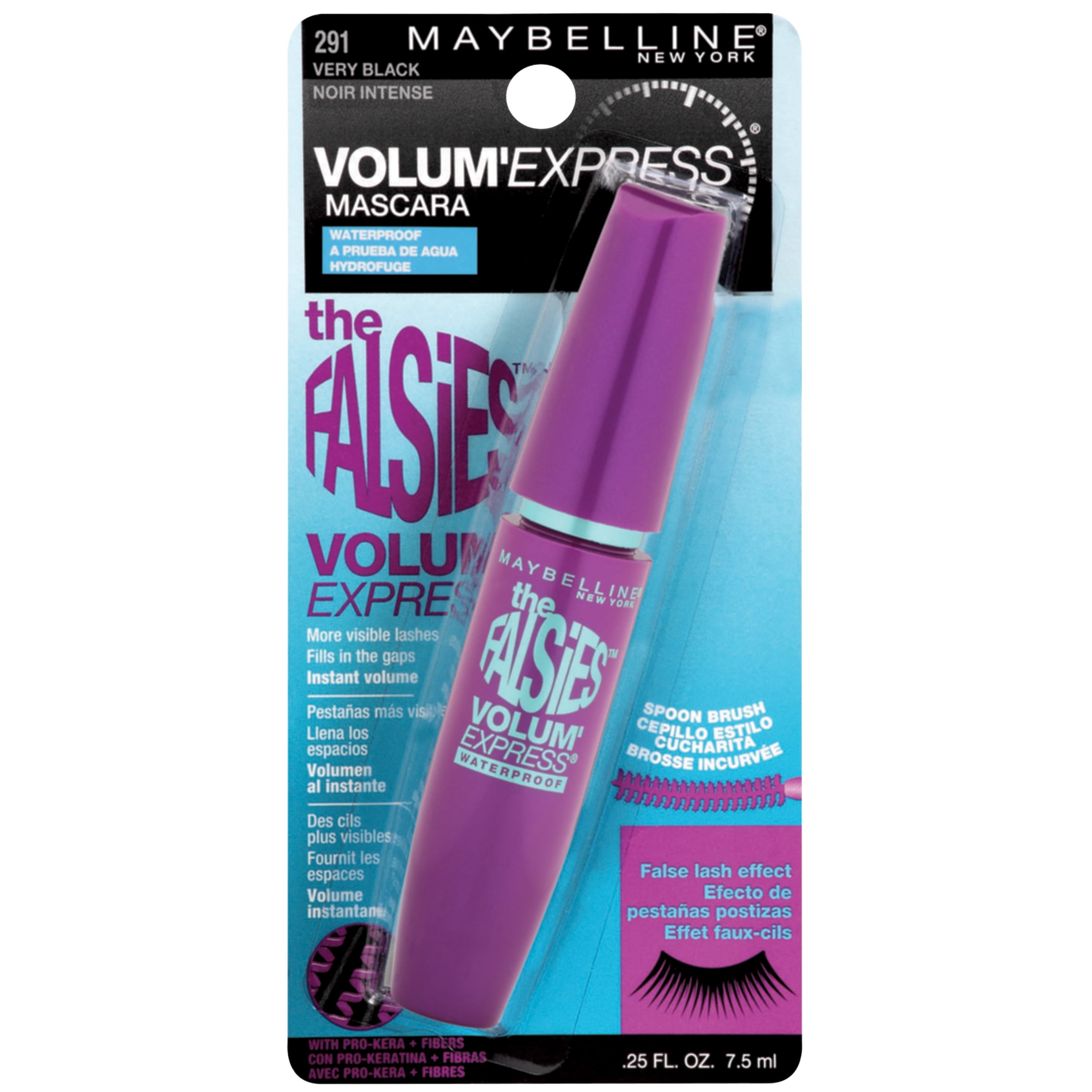 Maybelline New York Volum Express The Falsies Lash Curved Waterproof ...