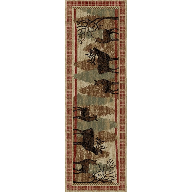 Mayberry American Destination Red River Multi Area Rug - Walmart.com