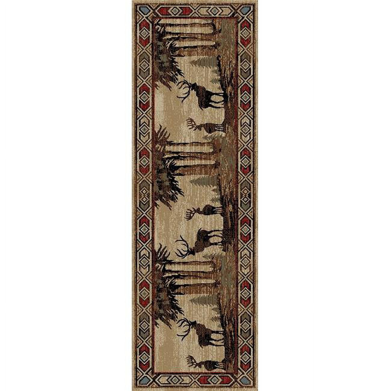 Mayberry Deer River AD8001 Lodge Indoor Area Rug - Walmart.com