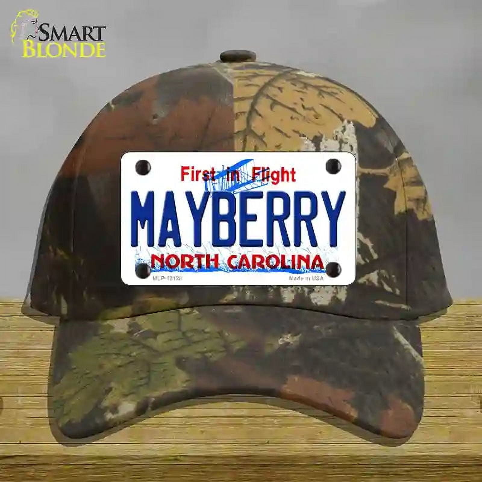 Mayberry North Carolina State Novelty License Plate Hat Cotton ...