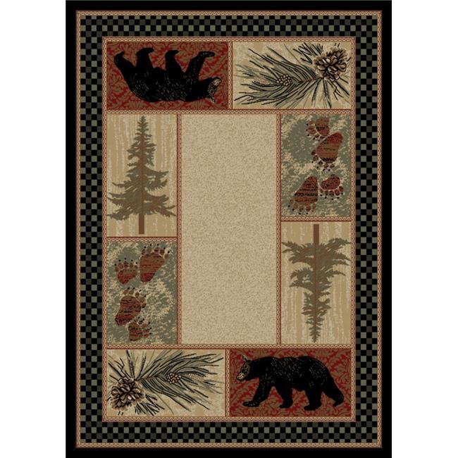Mayberry Rug 3 ft. 11 in. x 5 ft. 3 in. American Destination Cades Cove ...