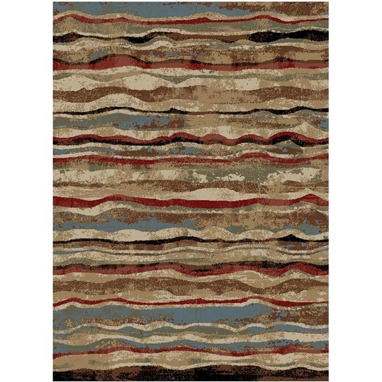Mayberry Rug 5 ft. 3 in. x 7 ft. 3 in. City Miles Area Rug - Multi ...