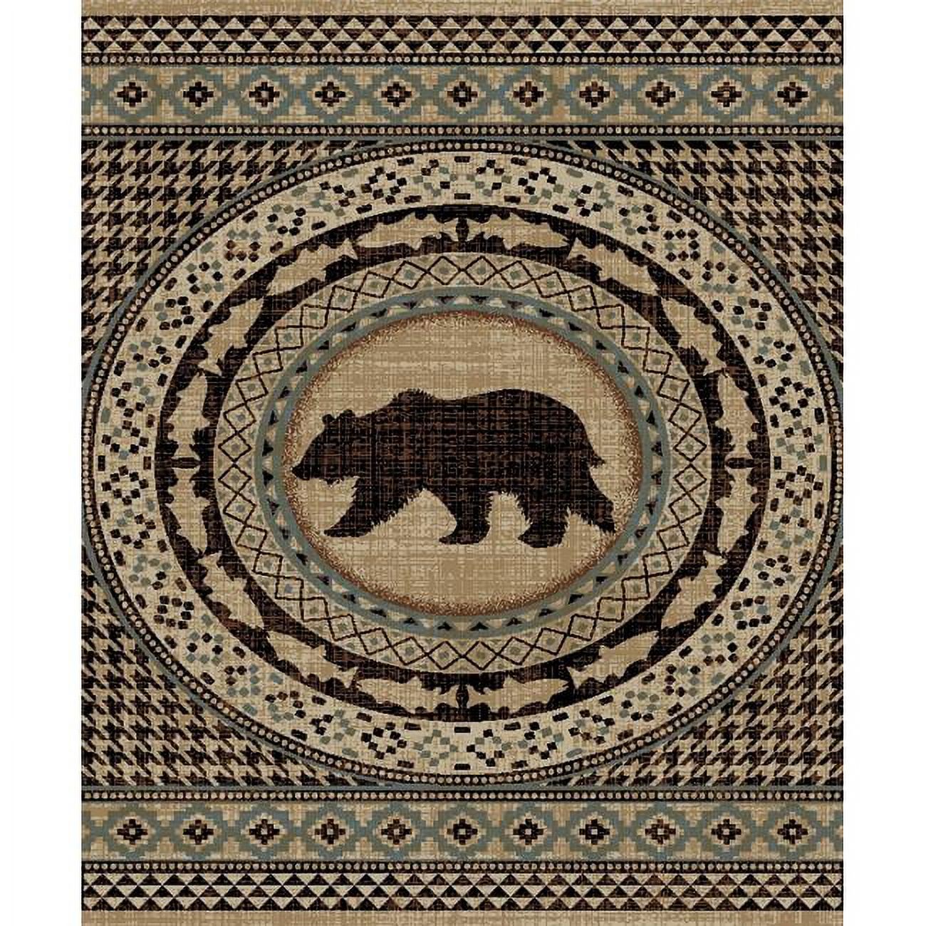 Mayberry Rug 7 ft. 10 in. x 9 ft. 10 in. American Destination Asheville ...