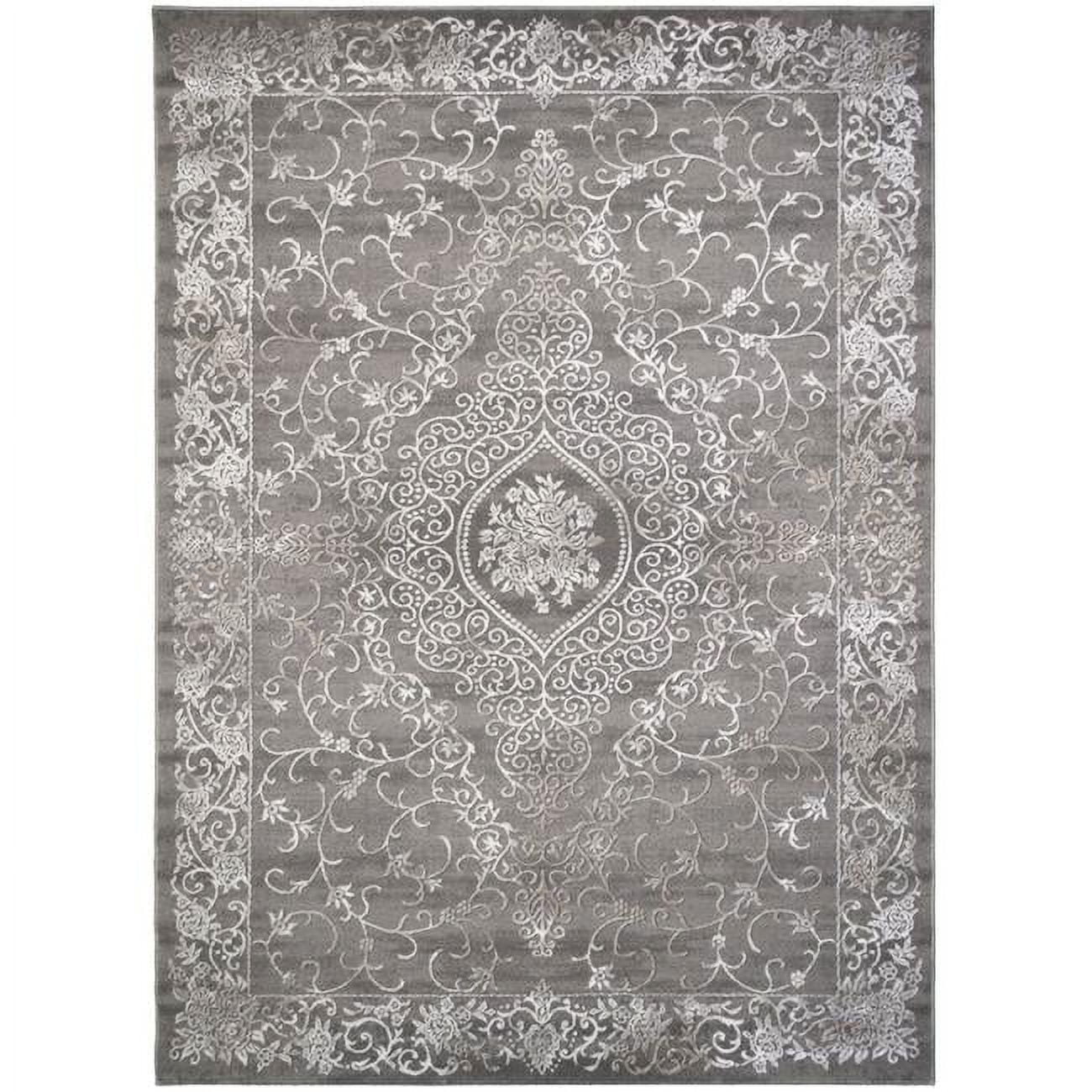 Mayberry Rug 9 ft. 3 in. x 12 ft. 6 in. Everest Athena Area Rug - Gray ...