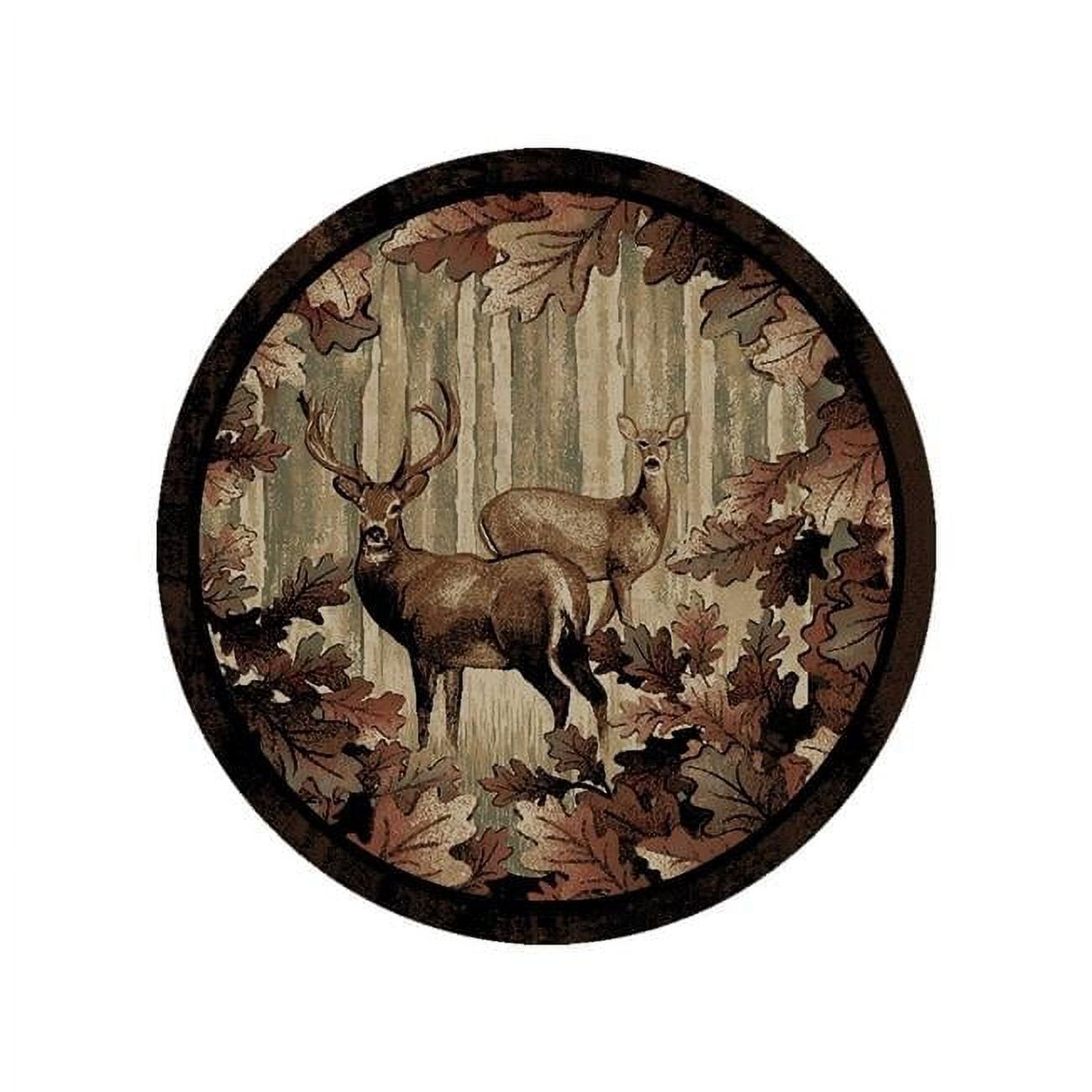 Mayberry Rug AD6868 5RD 5 ft. 3 in. x 5 ft. 3 in. Round American ...