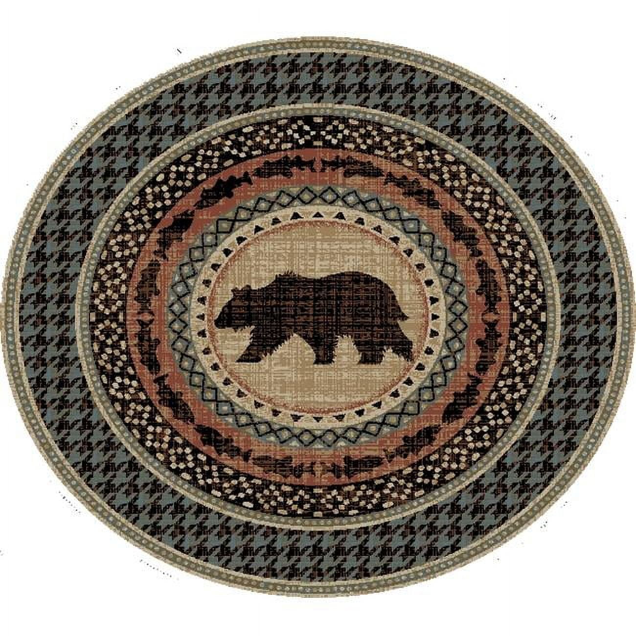 Mayberry Rug American Destination Asheville Area Rug - Multi Color - 5 ...