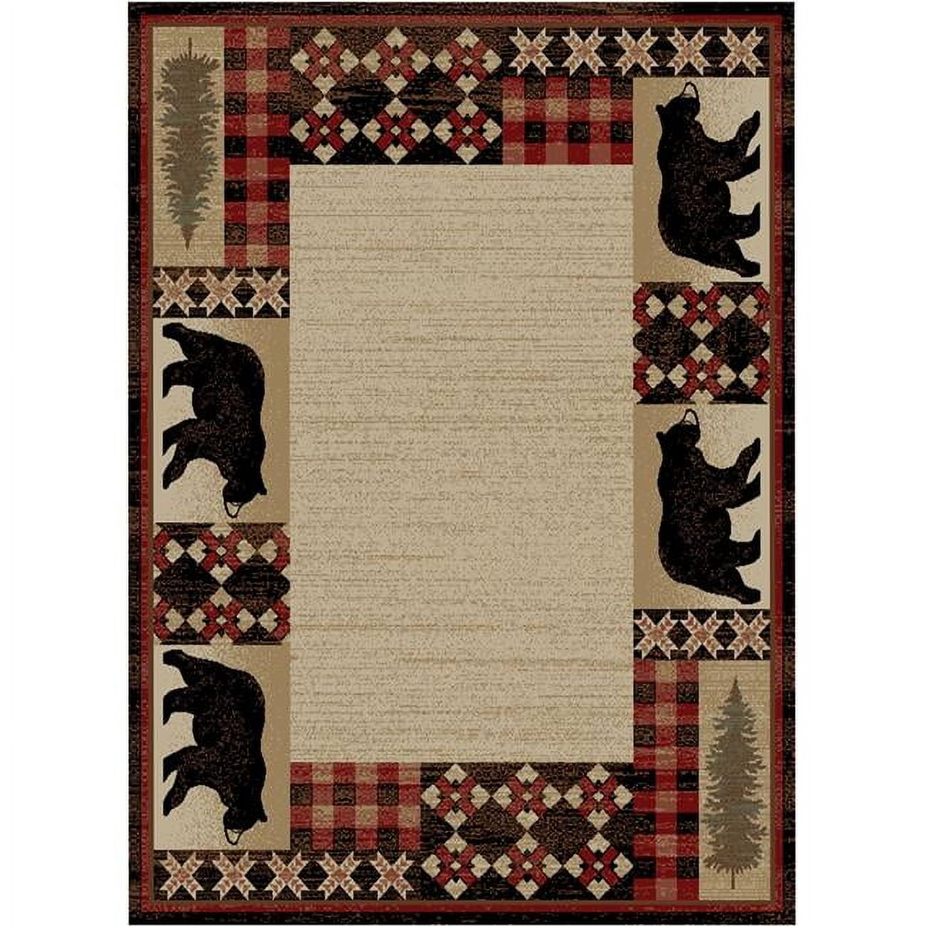 Mayberry Rug American Destination Edgewood Multi Area Rug 7'10"x9'10 ...