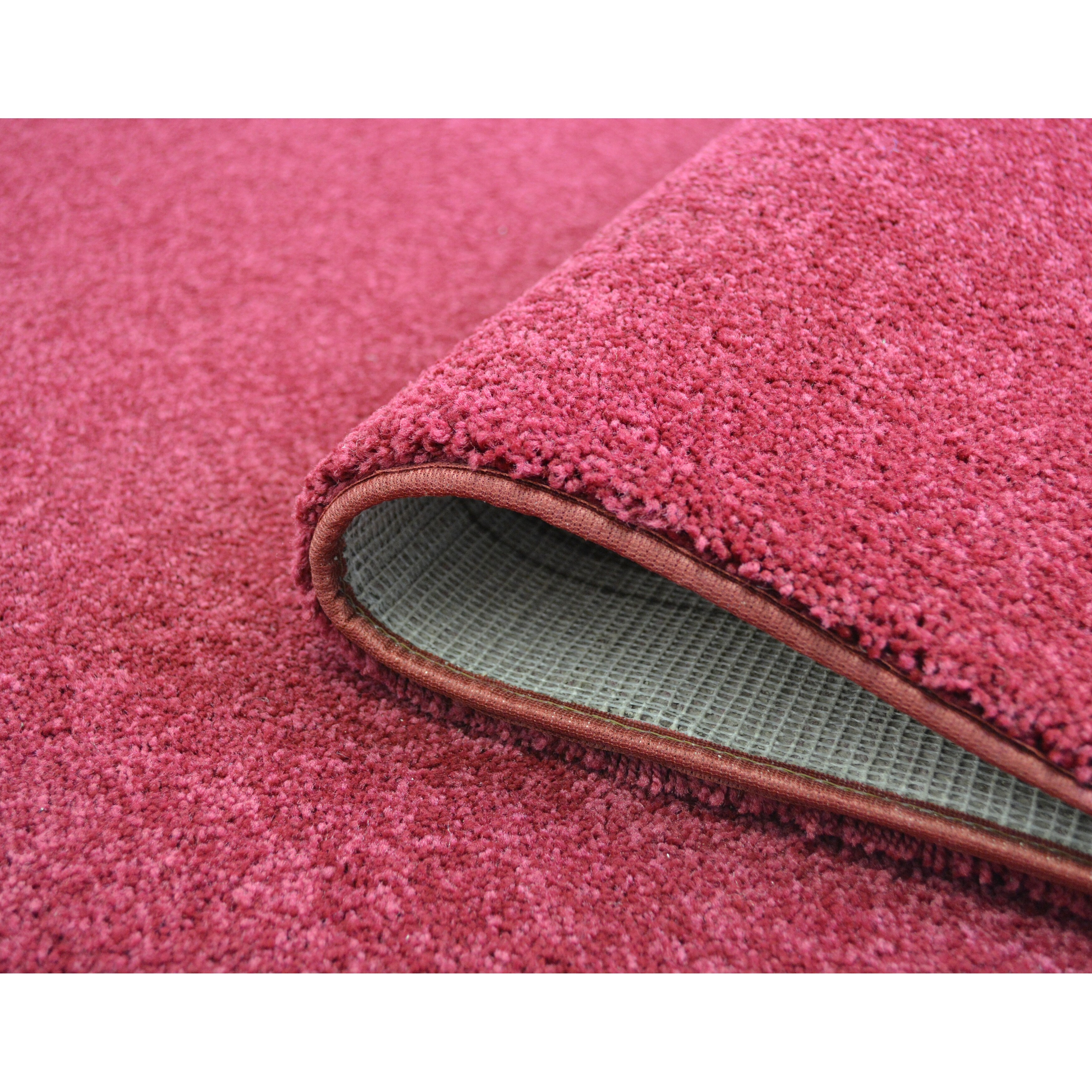 Mayberry Rug Gemstone Luxury Bound Solid-Color Carpet Area Rug 7'6"X7'6 ...