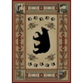 Mayberry Rug HS4882 5X8 5 ft. 3 in. x 7 ft. 3 in. Hearthside Woodlands ...