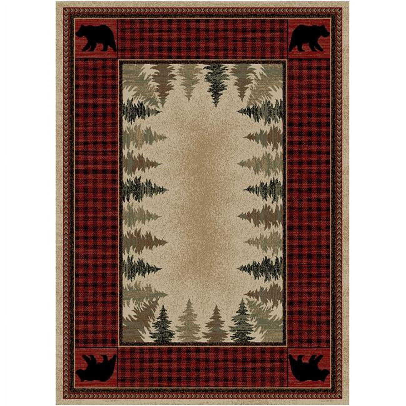 Mayberry Rug HS6490 5X8 5 ft. 3 in. x 7 ft. 3 in. Hearthside Four ...