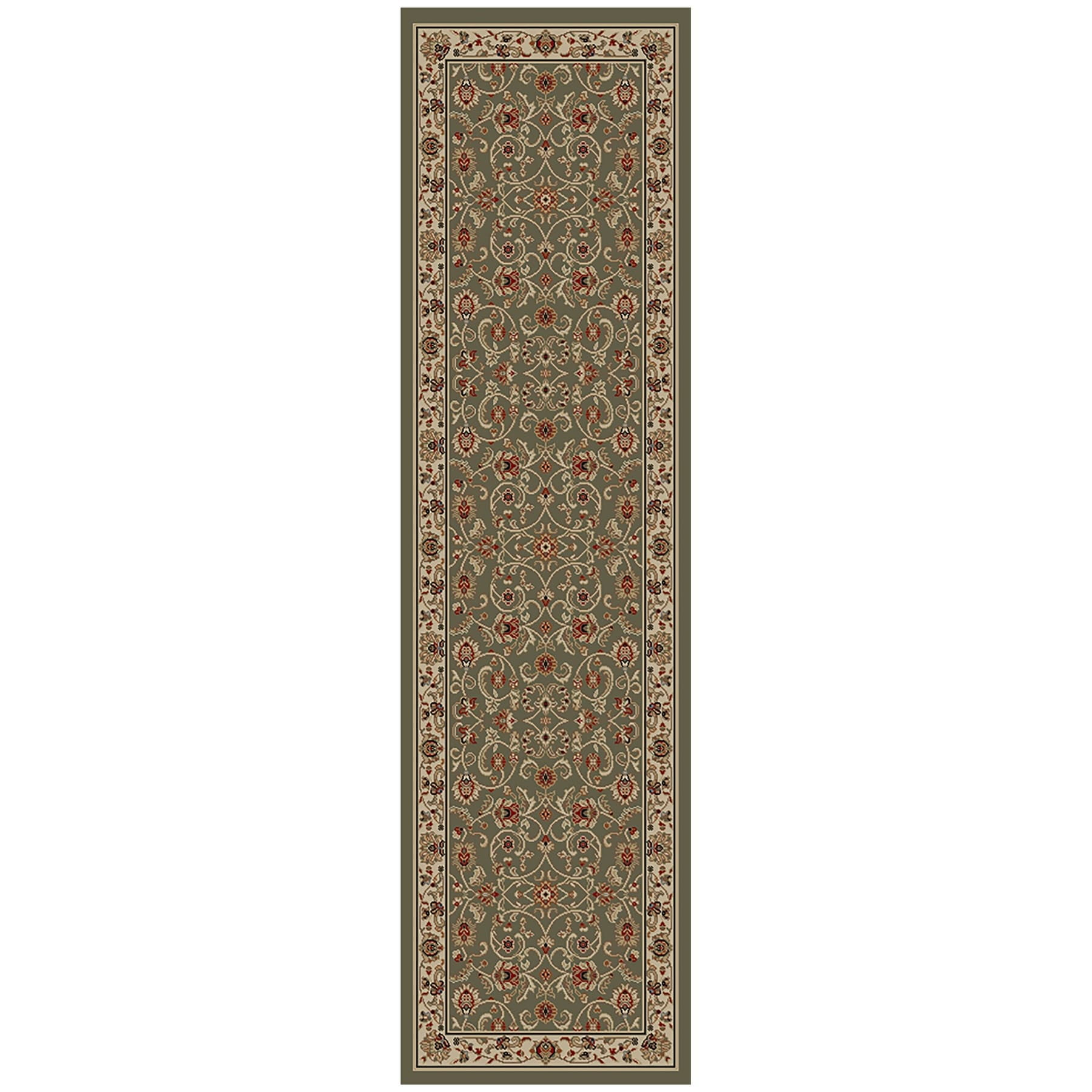 Mayberry Rug Mayberry Hometown Classic Oriental Keshan Area Rug Sage 2 ...