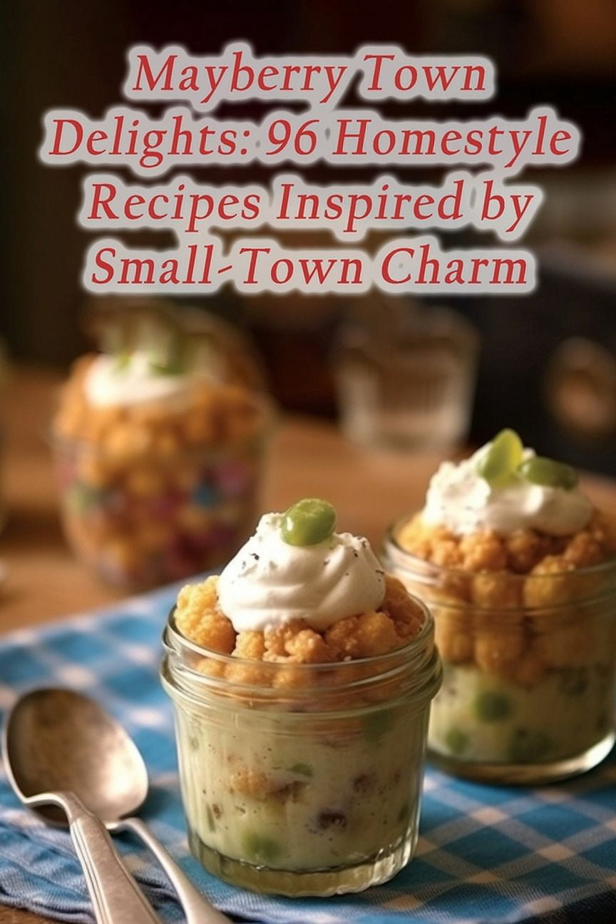 Mayberry Town Delights: 96 Homestyle Recipes Inspired by Small-Town ...
