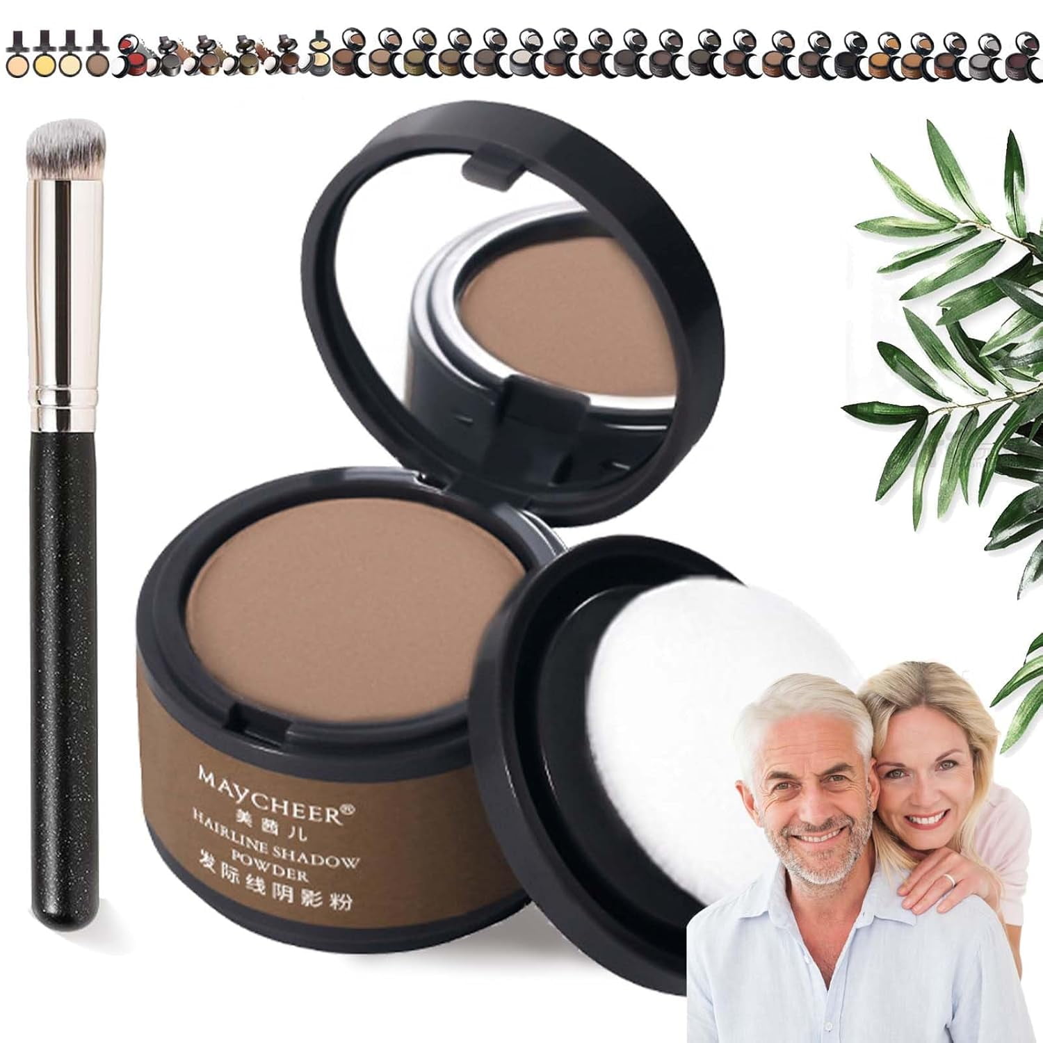 Maycheer Hairline Powder for Women, May Cheer Pang Pang Hair Powder, 30 ...