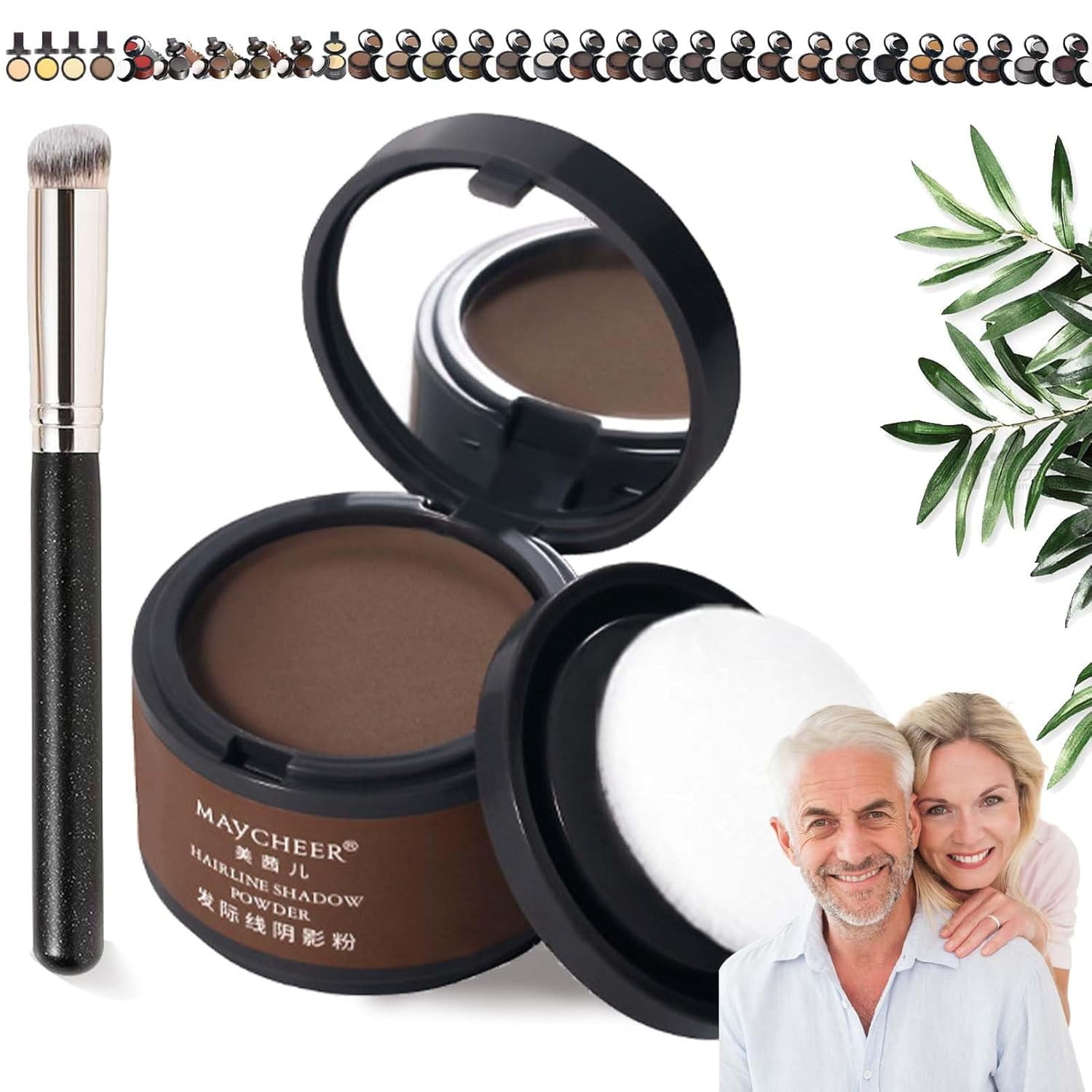 Maycheer Hairline Powder for Women, May Cheer Pang Pang Hair Powder, 30 ...