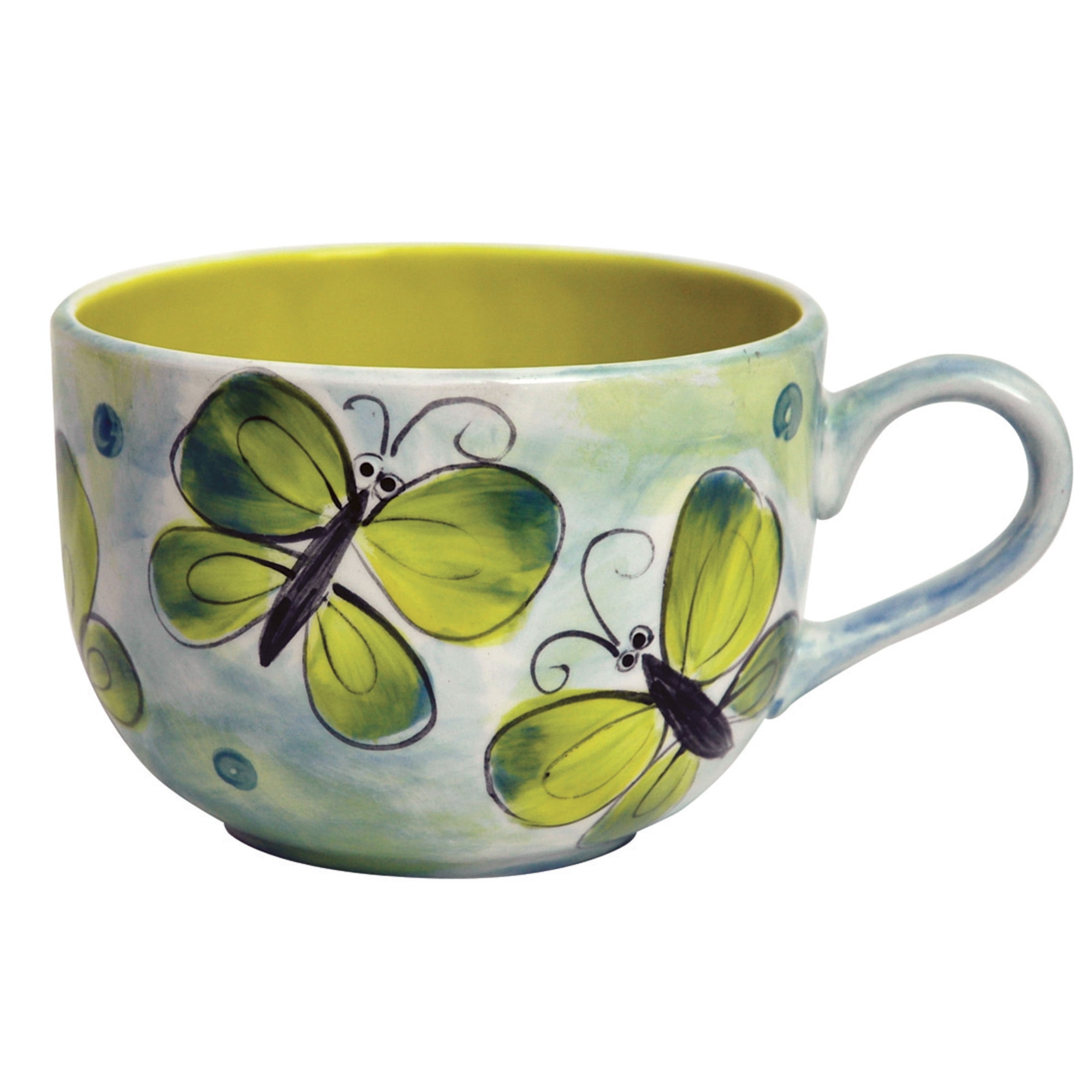 Mayco Cappuccino Mug Bisqueware, 5 x 3-3/4 Inches, Pack of 12 - Walmart.com