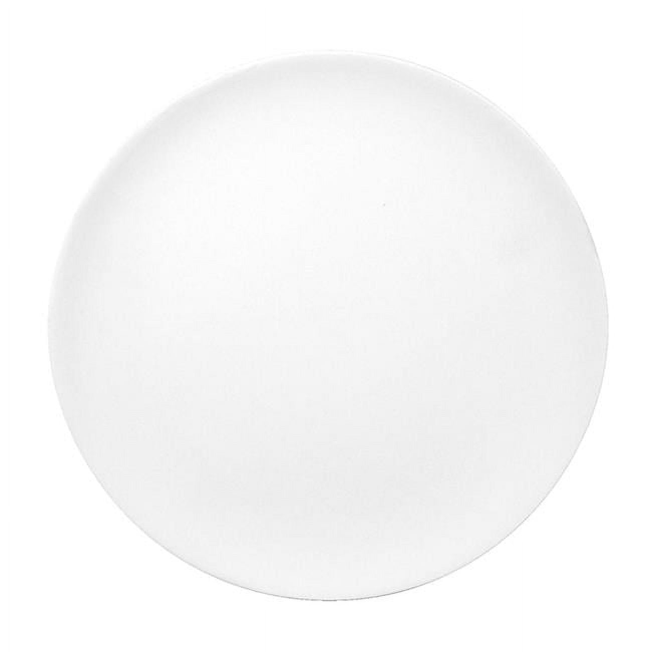 Mayco Earthenware Bisque Plates - Pkg of 12, Coupe Dinner Plates, 9 3/4 ...