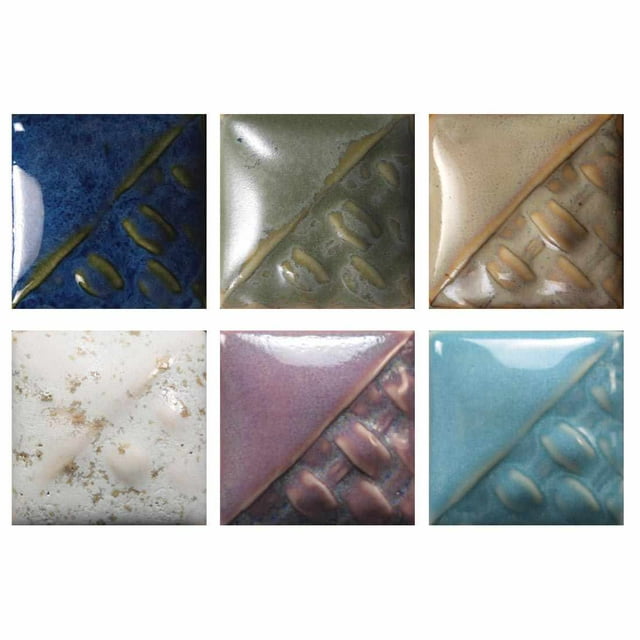 Mayco Stoneware Glaze Kit #3 - Set of 6 Pints - Walmart.com