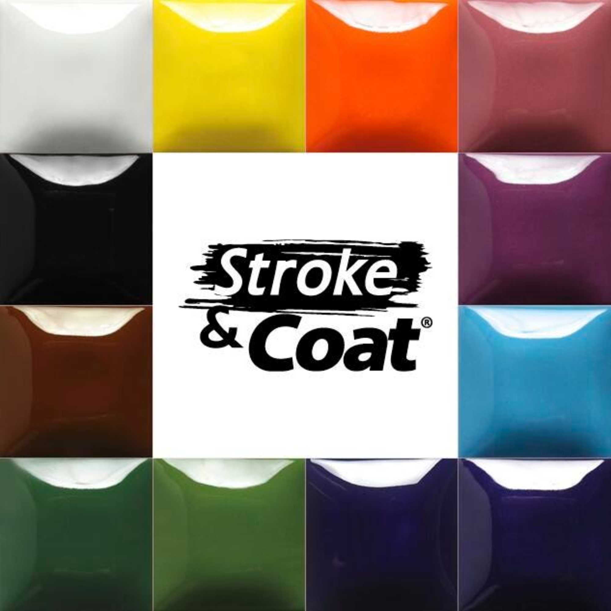 Mayco Stroke & Coat Wonderglaze Glaze Set A, 2 Ounce, Assorted Colors ...