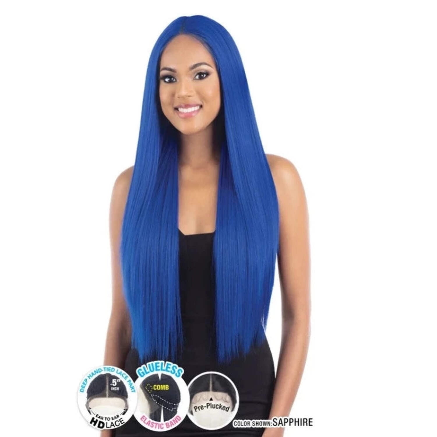Mayde Beauty Glaze Glueless Ear to Ear HD Lace Synthetic Wig - Baddie ...