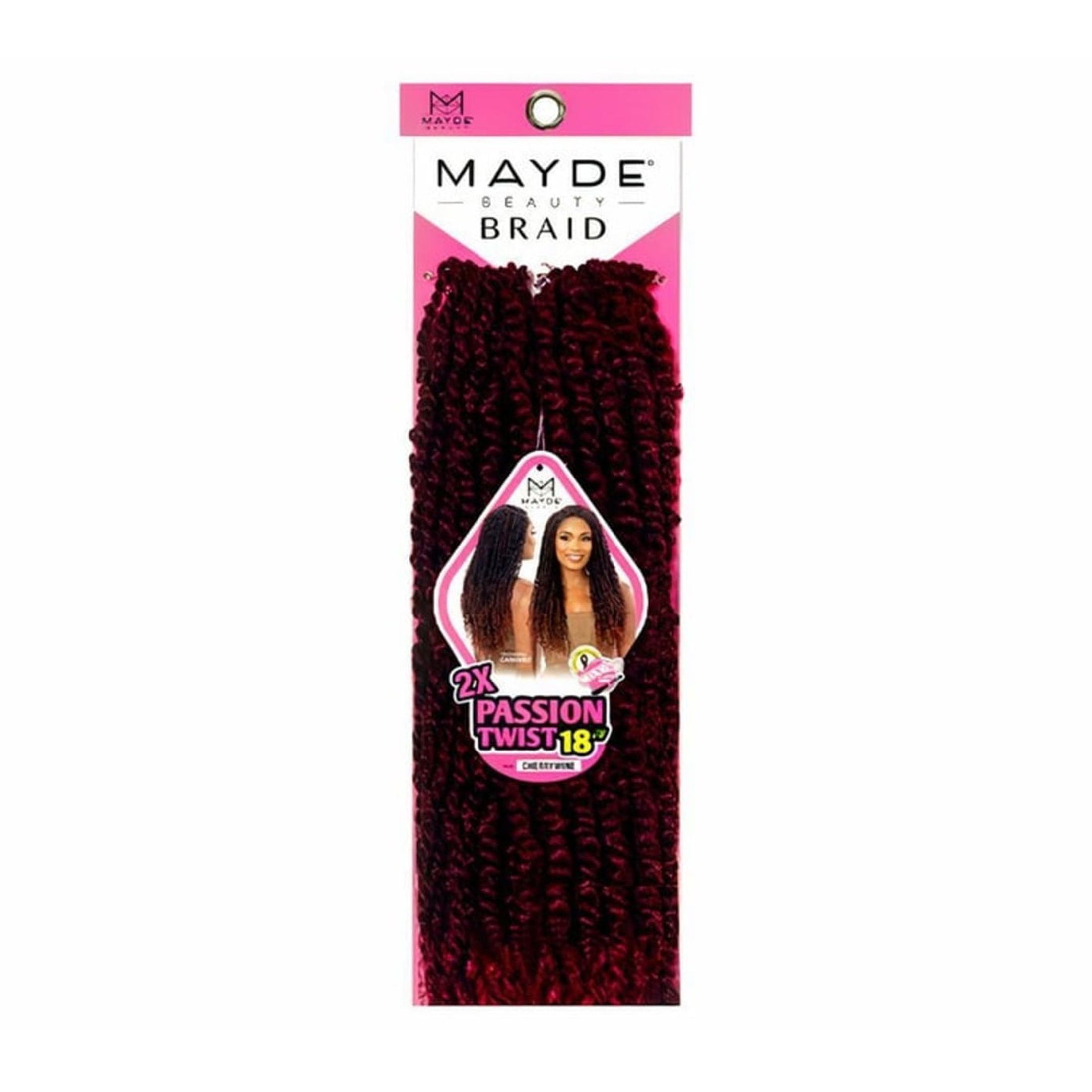 Mayde Beauty Passion Twist Braid 18" - Walmart.com