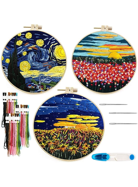 Embroidery Kits in Needlepoint & Embroidery - Walmart.com