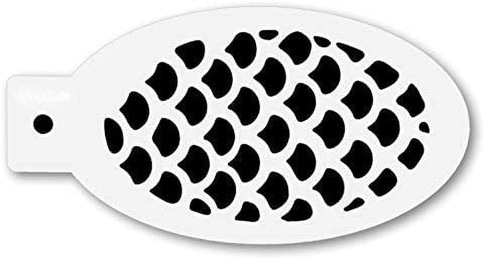 Maydear Reusable Face Body Paint Stencils, Painting Tool Templates-Fish ...
