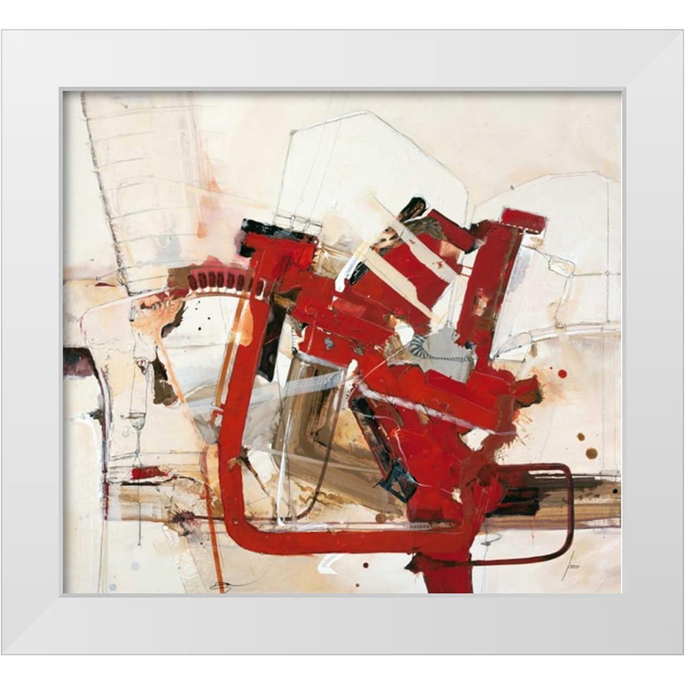 Mayer, Norbert 16x15 White Modern Wood Framed Museum Art Print Titled ...