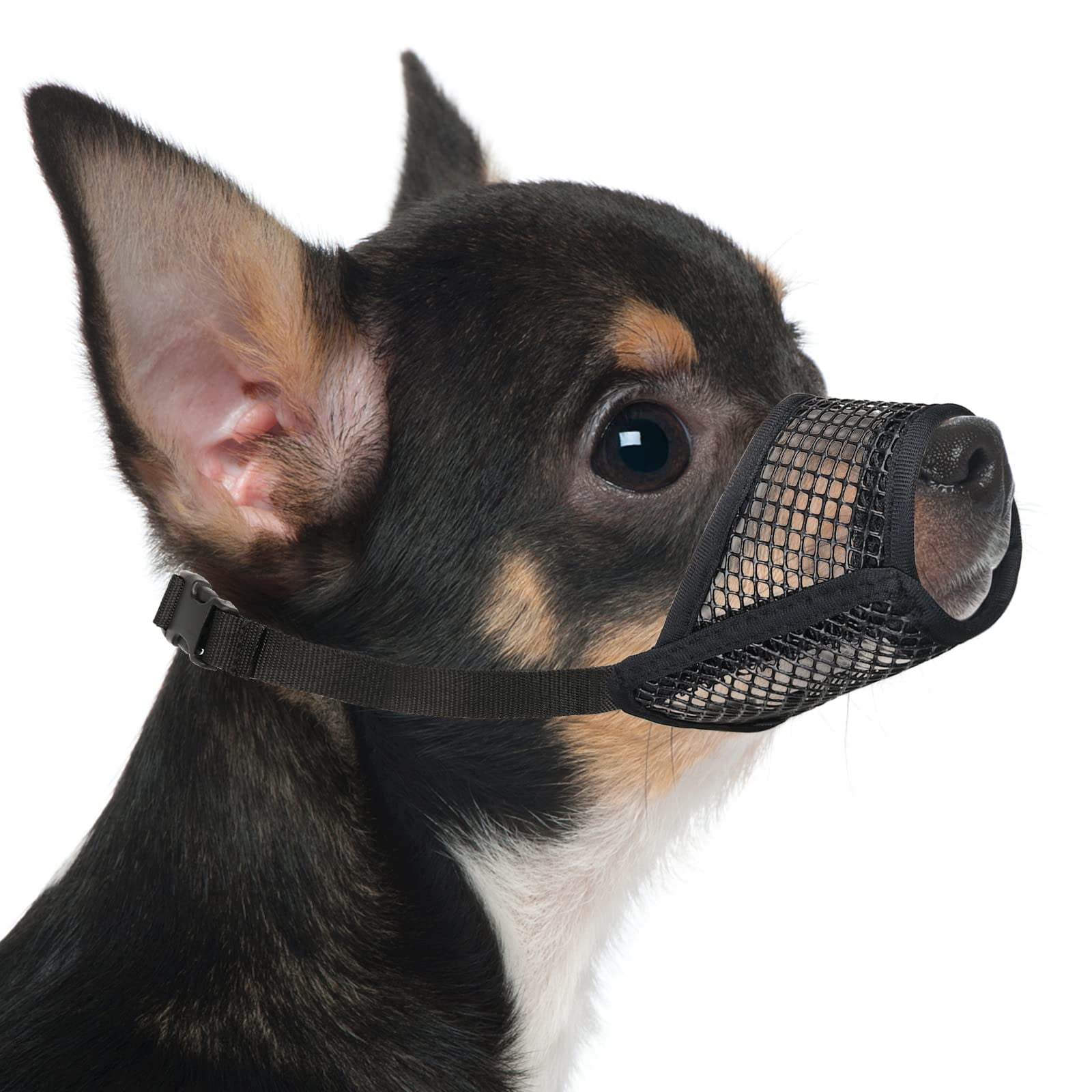 Mayerzon Dog Muzzle, Soft Mesh Muzzles ATT1for Small Medium Large Dogs ...