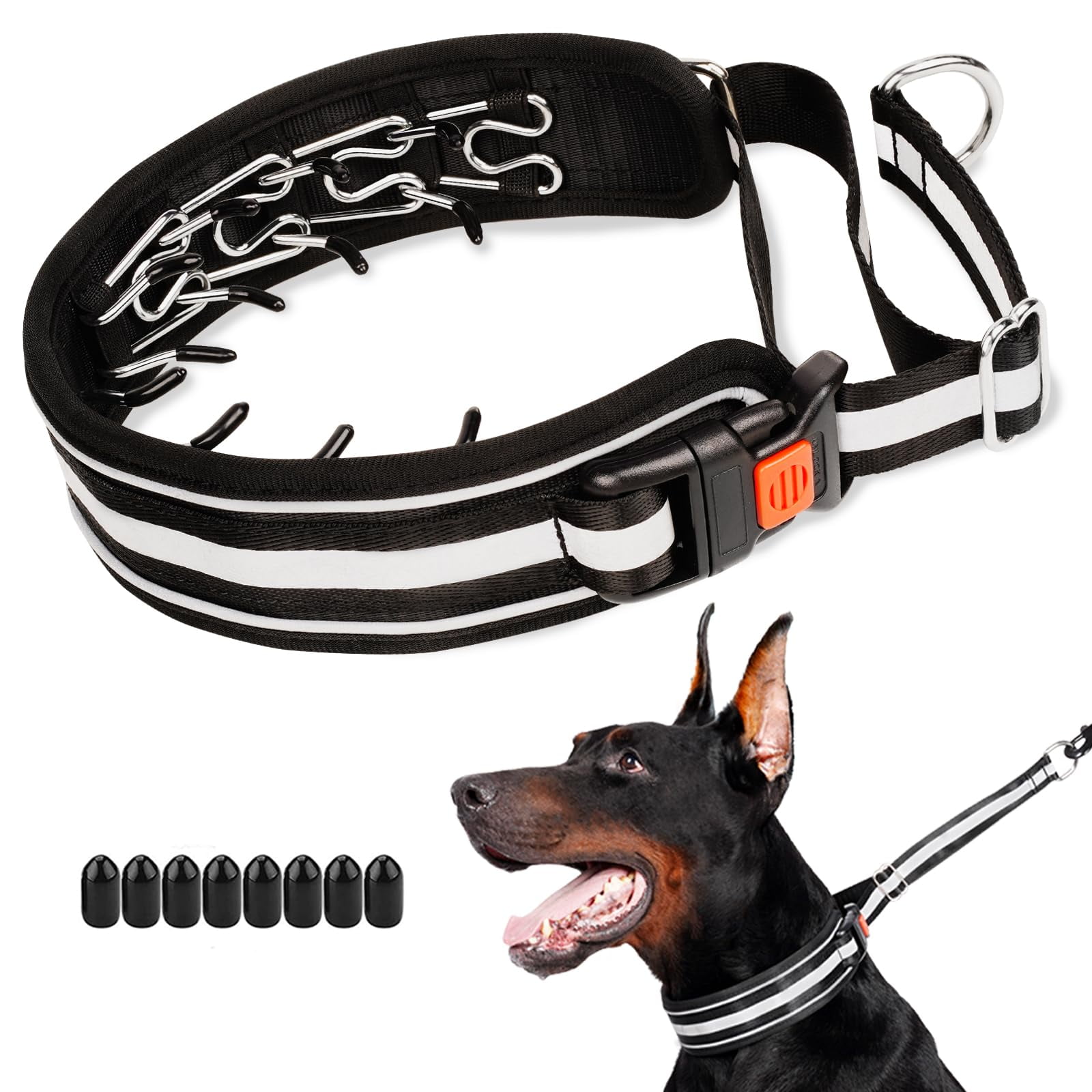 Mayerzon Martingale No Pull YYF14 Dog Collar, Patented Reflective ...