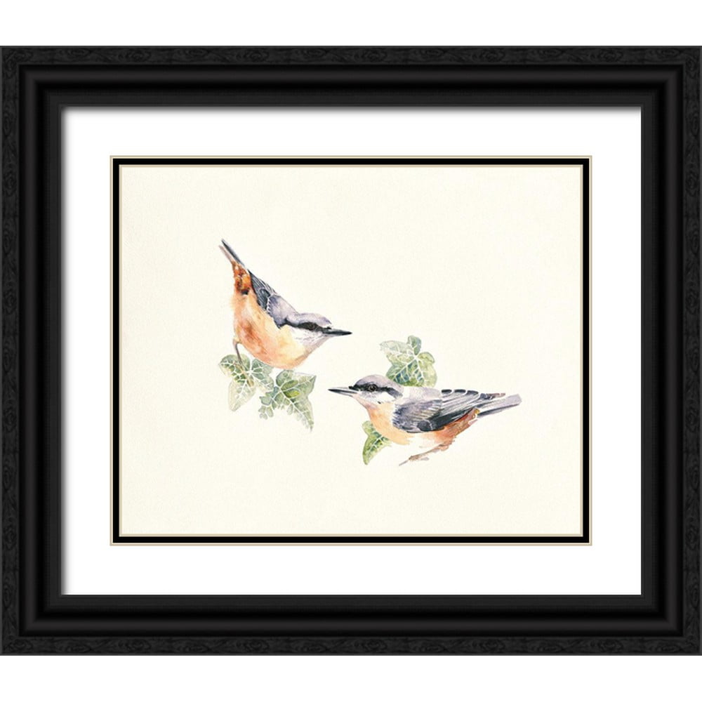 Mayes, Hilary 14x12 Black Ornate Wood Framed with Double Matting Museum ...